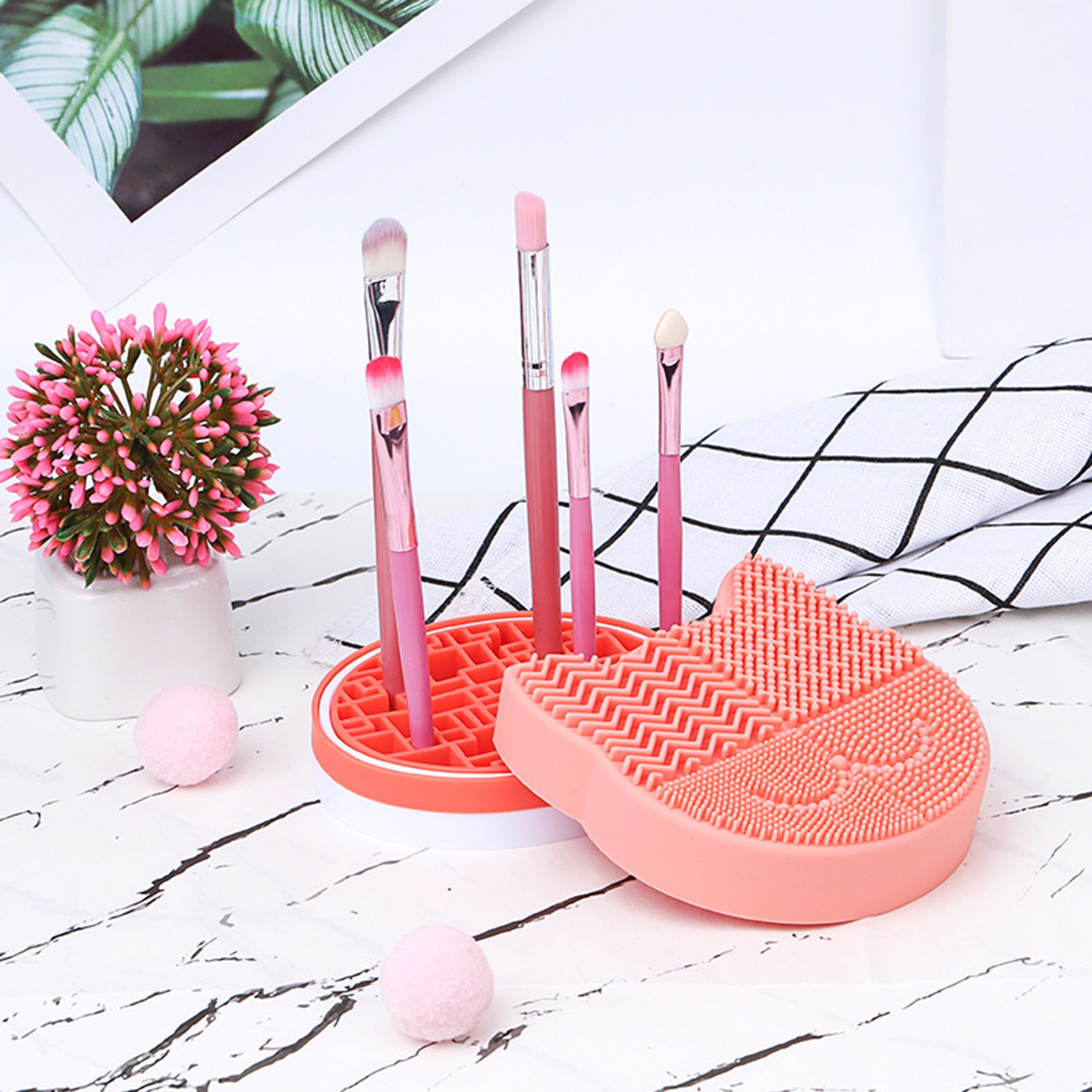 Limei Portable Brushes Drying Rack Useful for Desktop Multifunctional ...