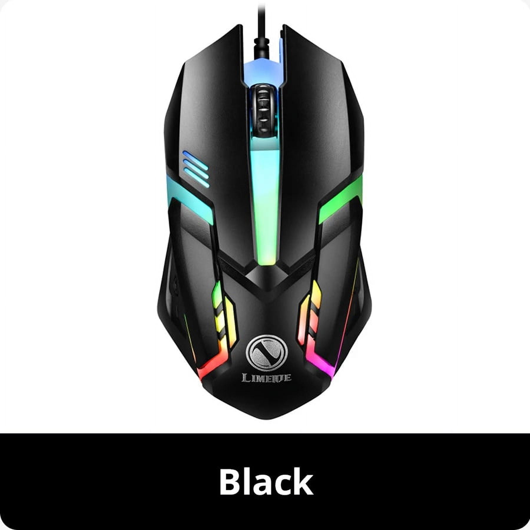 Limei S1 E Sports LED Luminous Backlit Wired Mouse USB Wired For ...