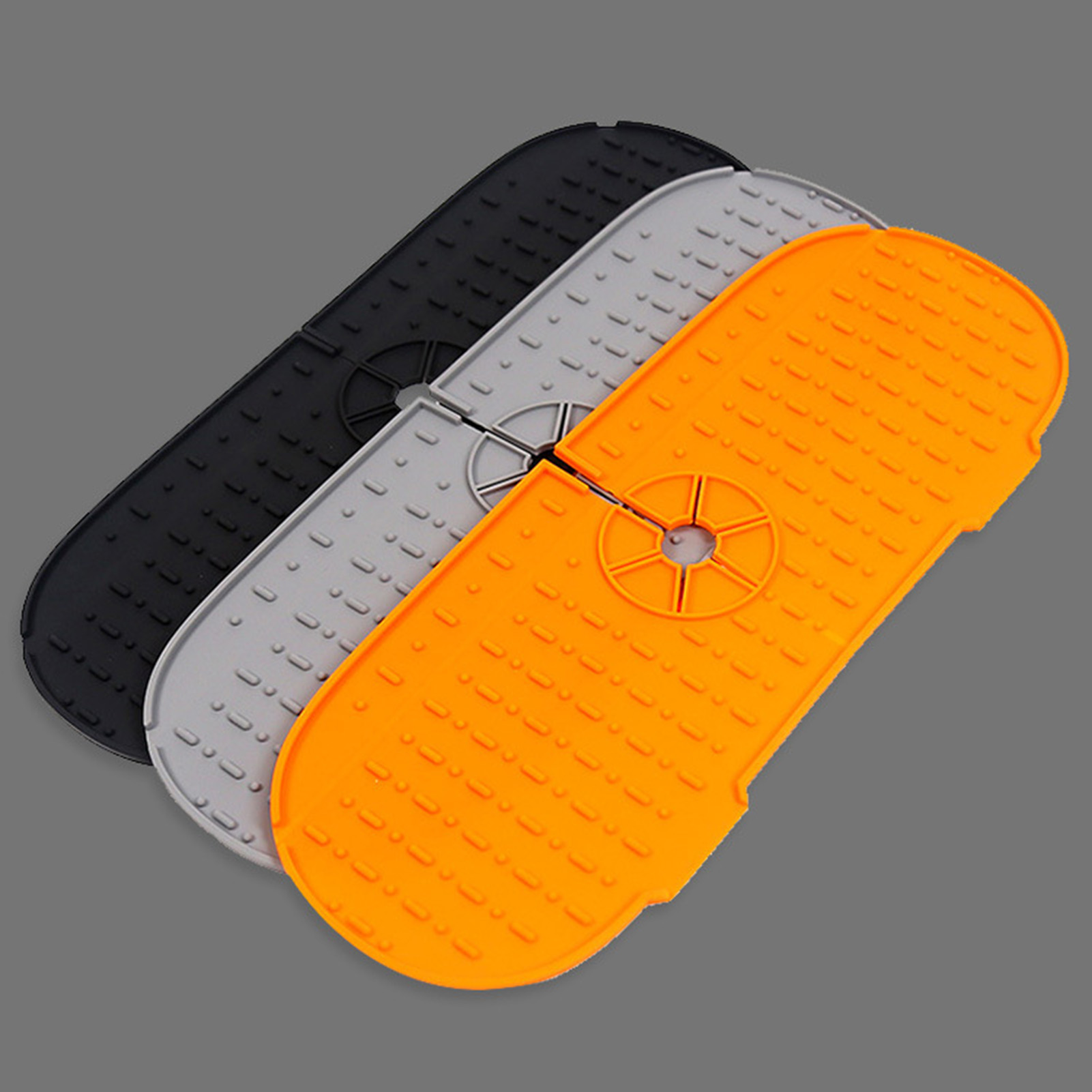 Limei Silicone Faucet Mat for Kitchen Sink Splash Guard - Bathroom ...