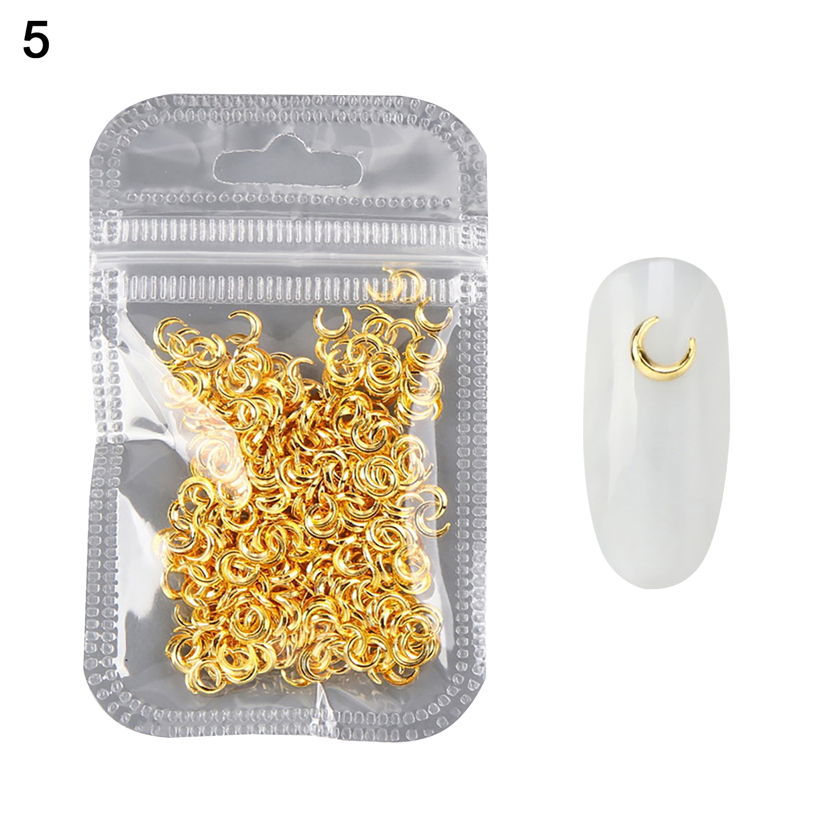 Limei Universal Manicure Studs Sequins Shiny for Party Easy to Stick ...