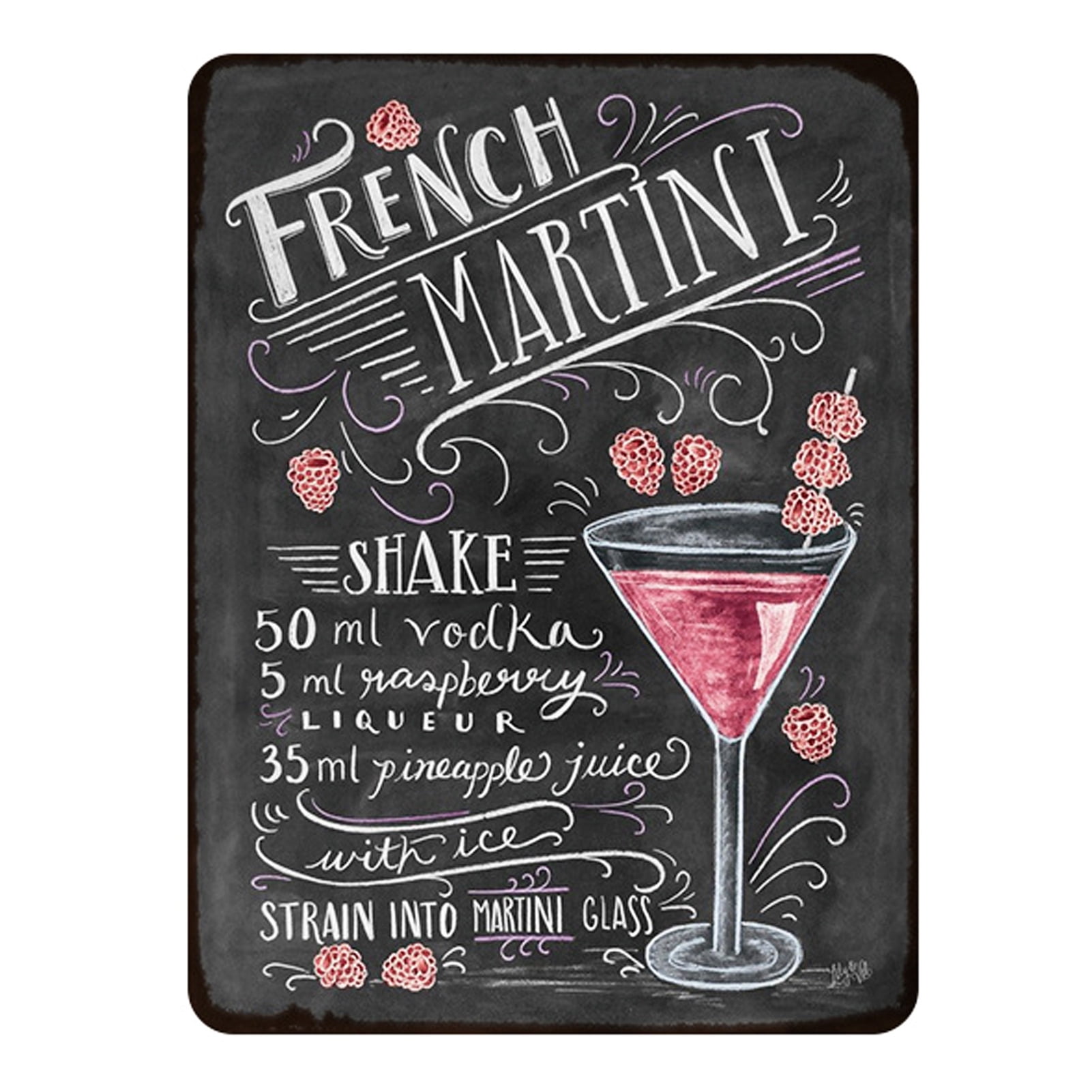 Limei Wall Poster Rust-Proof Retro Bar Poster All-Matched ...