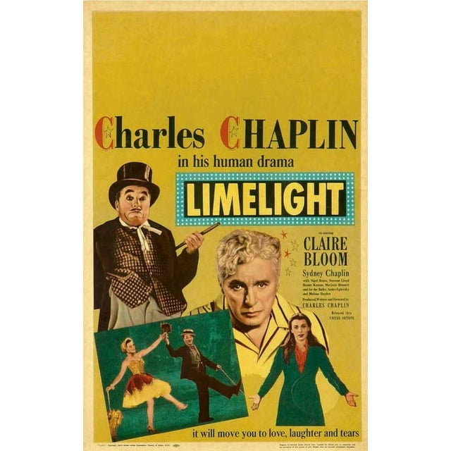 Limelight - movie POSTER (Style C) (11" x 17") (1952) - Walmart.com