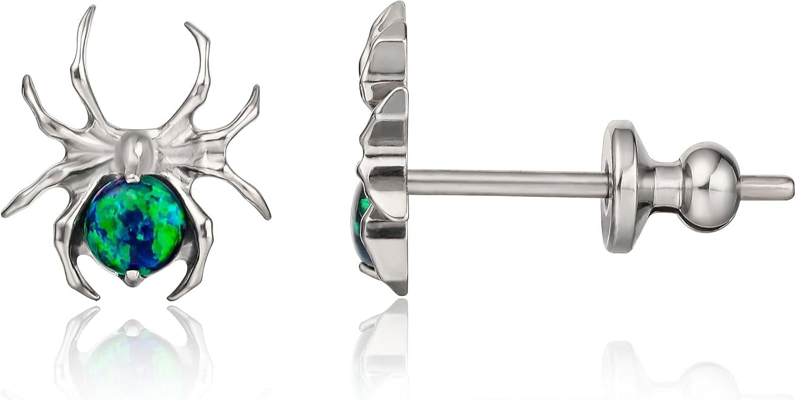 Limerencia Titanium Jewelry Studs, Cubic Zirconia Earrings for Women ...