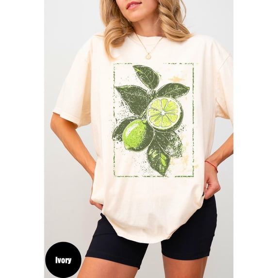 Limes Fresh Citrus Design T-Shirt - Walmart.com