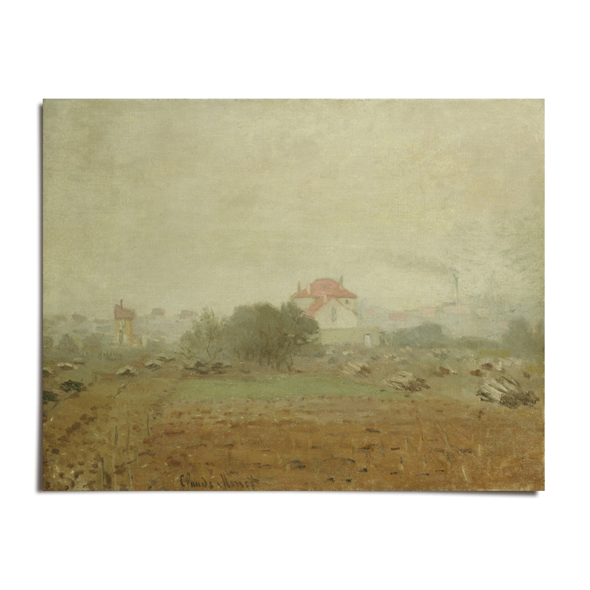 Limetz Meadow, 1887 - Claude Monet - 12x16 - Wall Art Print - UNFRAMED ...