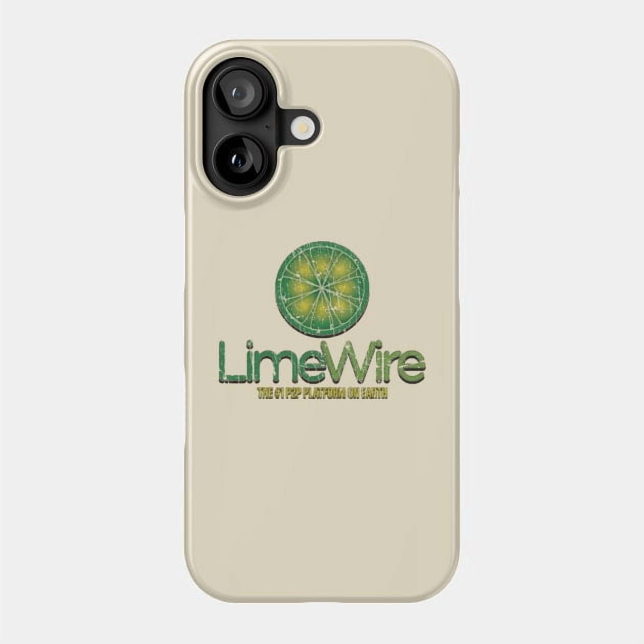 Limewire P2P 2000 - (Verge Club) with a Retro and Nostalgic Case for ...