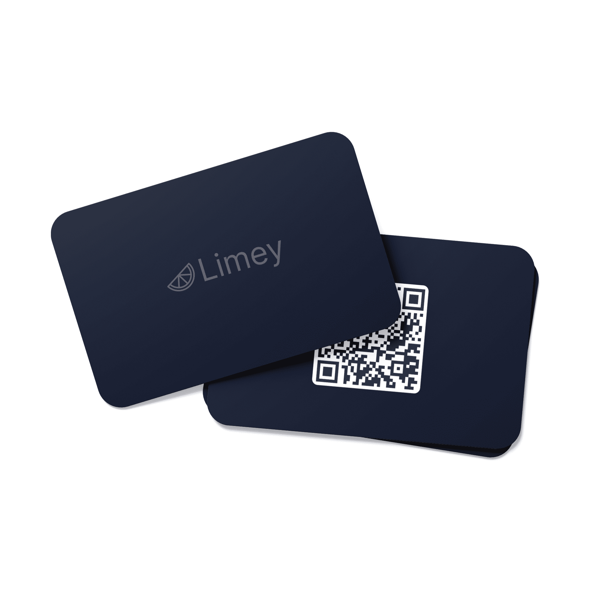 Limey Digital Business Card, NFC and QR Contact Sharing, Matte PVC ...