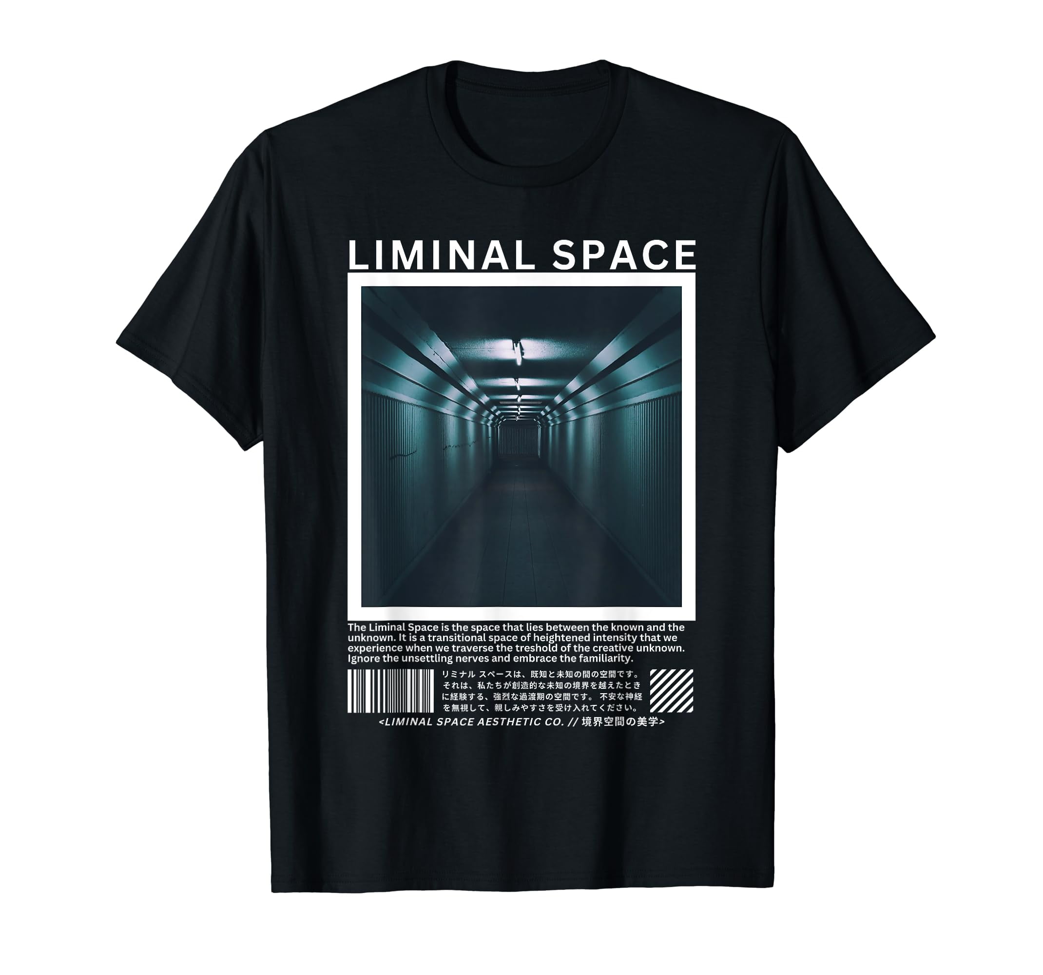 Liminal Space Aesthetic Dark Hallway Liminal Space T-Shirt - Walmart.com