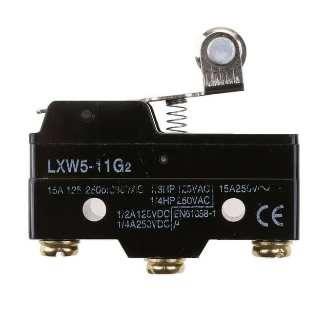 Limit Switch For Lxw5-11G2 Roller Hinge Lever Spdt 1No 1Nc Momentary Micro Ac 250V/Dc 220V ...