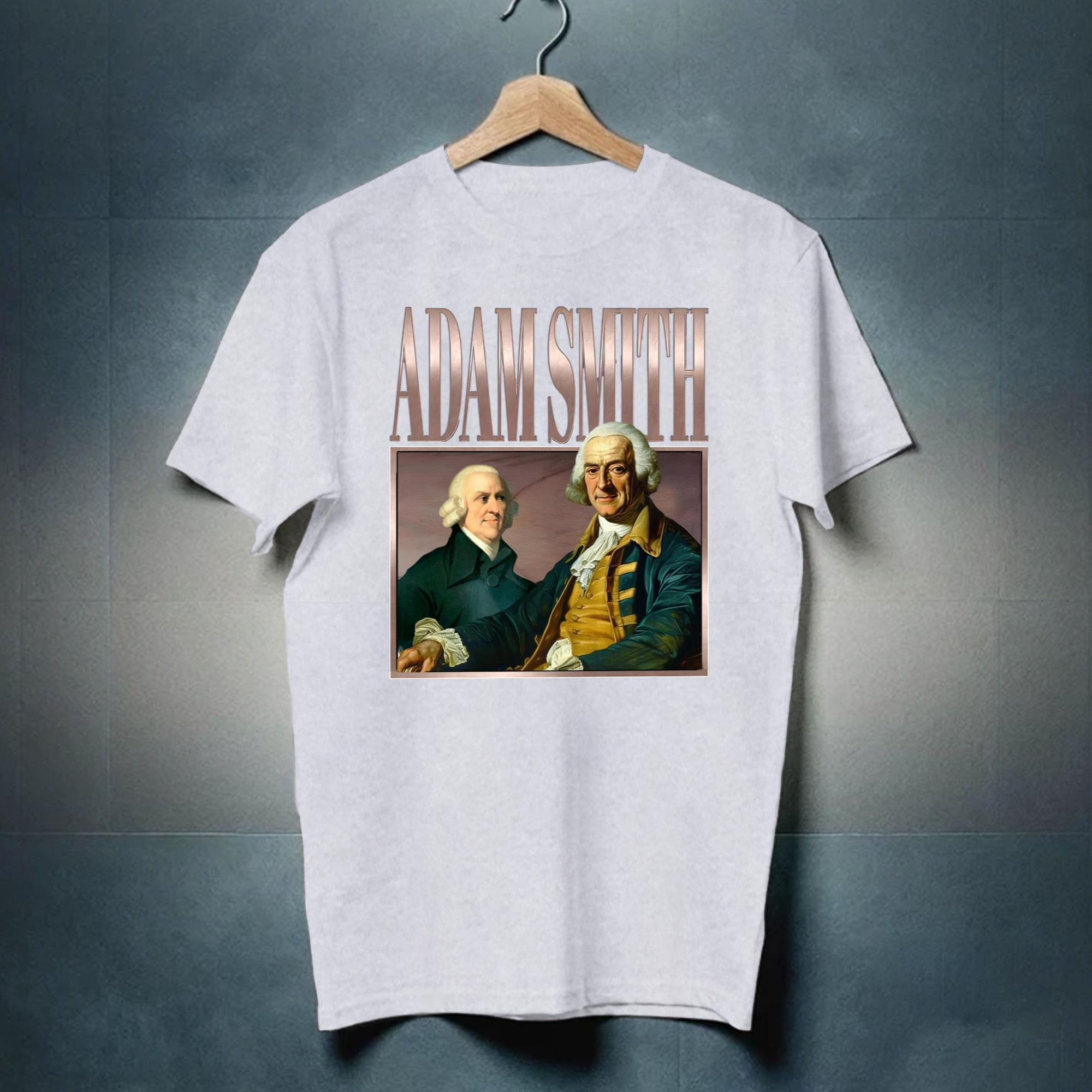Limited ADAM SMITH Vintage Shirt, Adam Smith Homage T-Shirt, Adam Smith ...