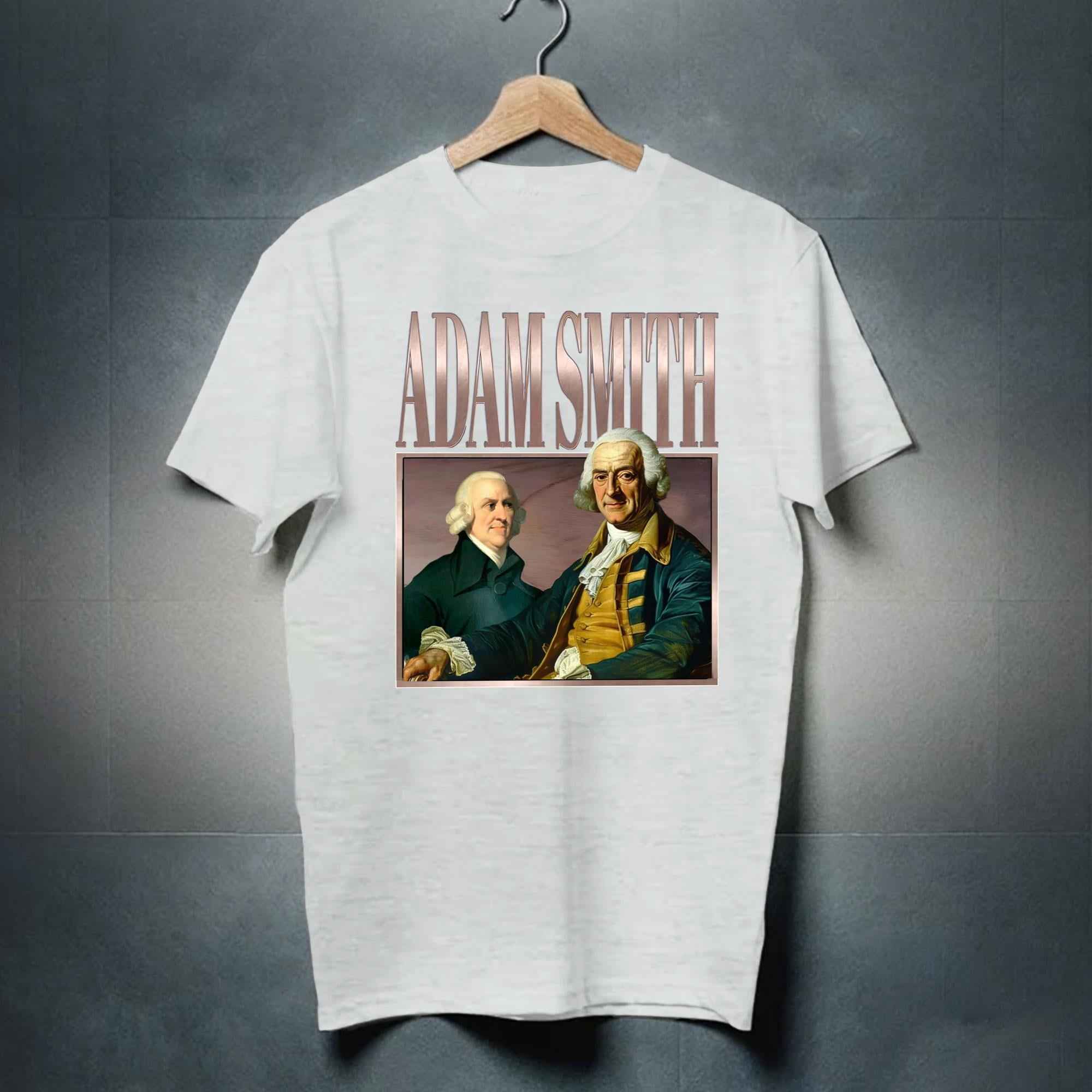 Limited ADAM SMITH Vintage Shirt, Adam Smith Homage T-Shirt, Adam Smith ...