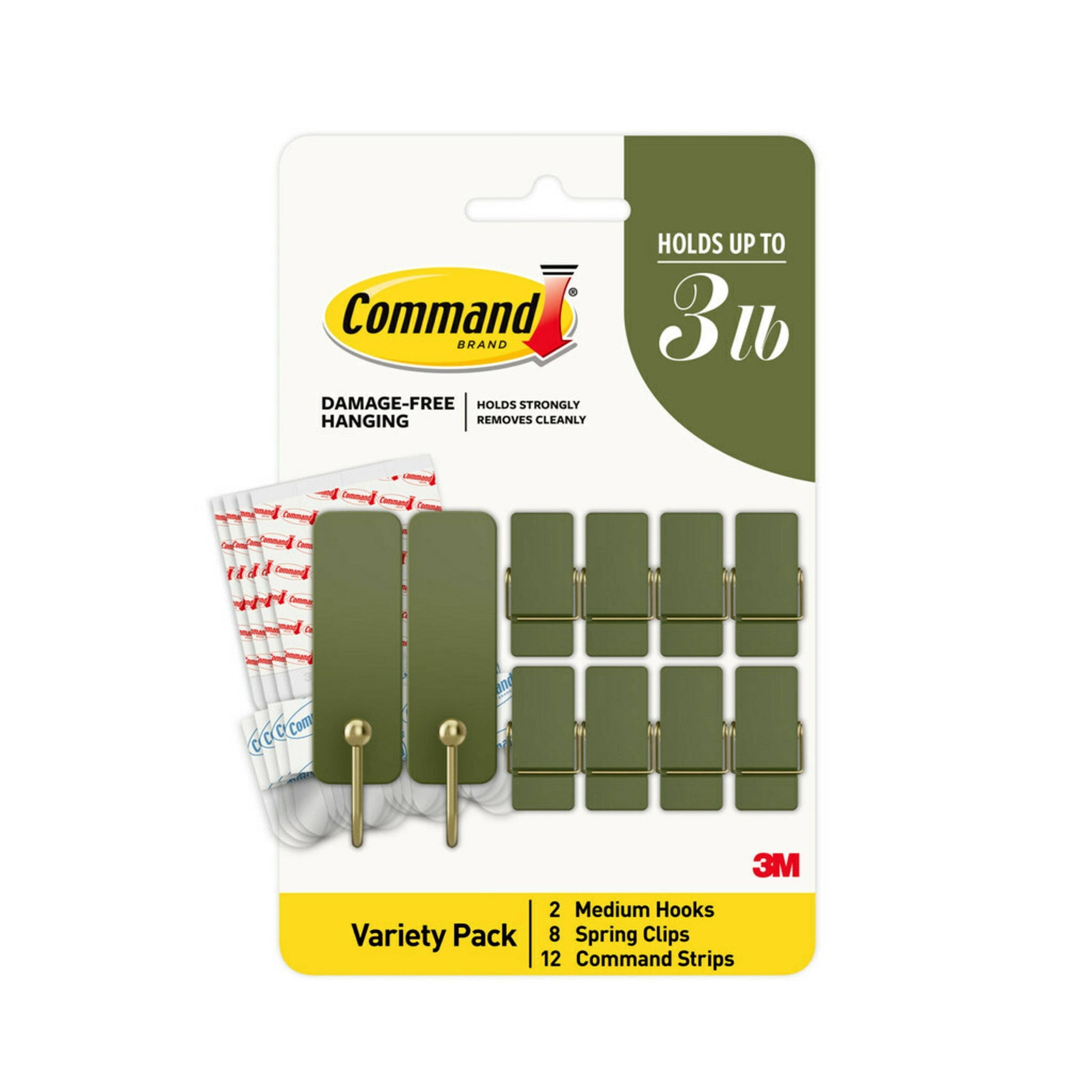 Limited Addition Holiday Mixed Hooks Pack Sage 10 Hooks 12 Strips ...