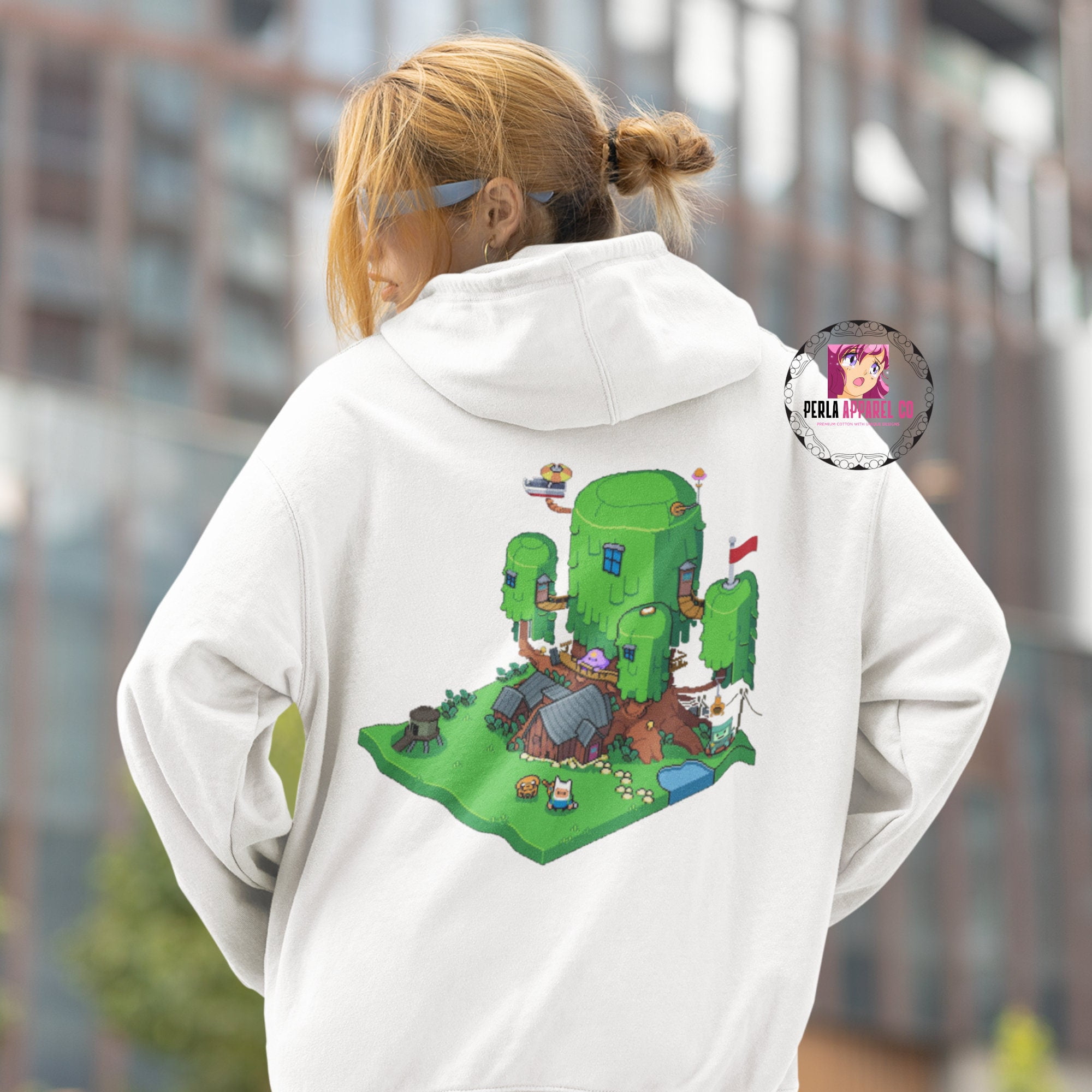 Limited Adventure Time Hoodie - Adventure Time Pixel Art Hoodie - Adventure Time Jake Hoodie ...
