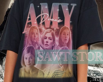 Limited Amy Dunne Shirt, Amy Dunne Homage T-Shirt, Amy Dunne Fan Tees ...