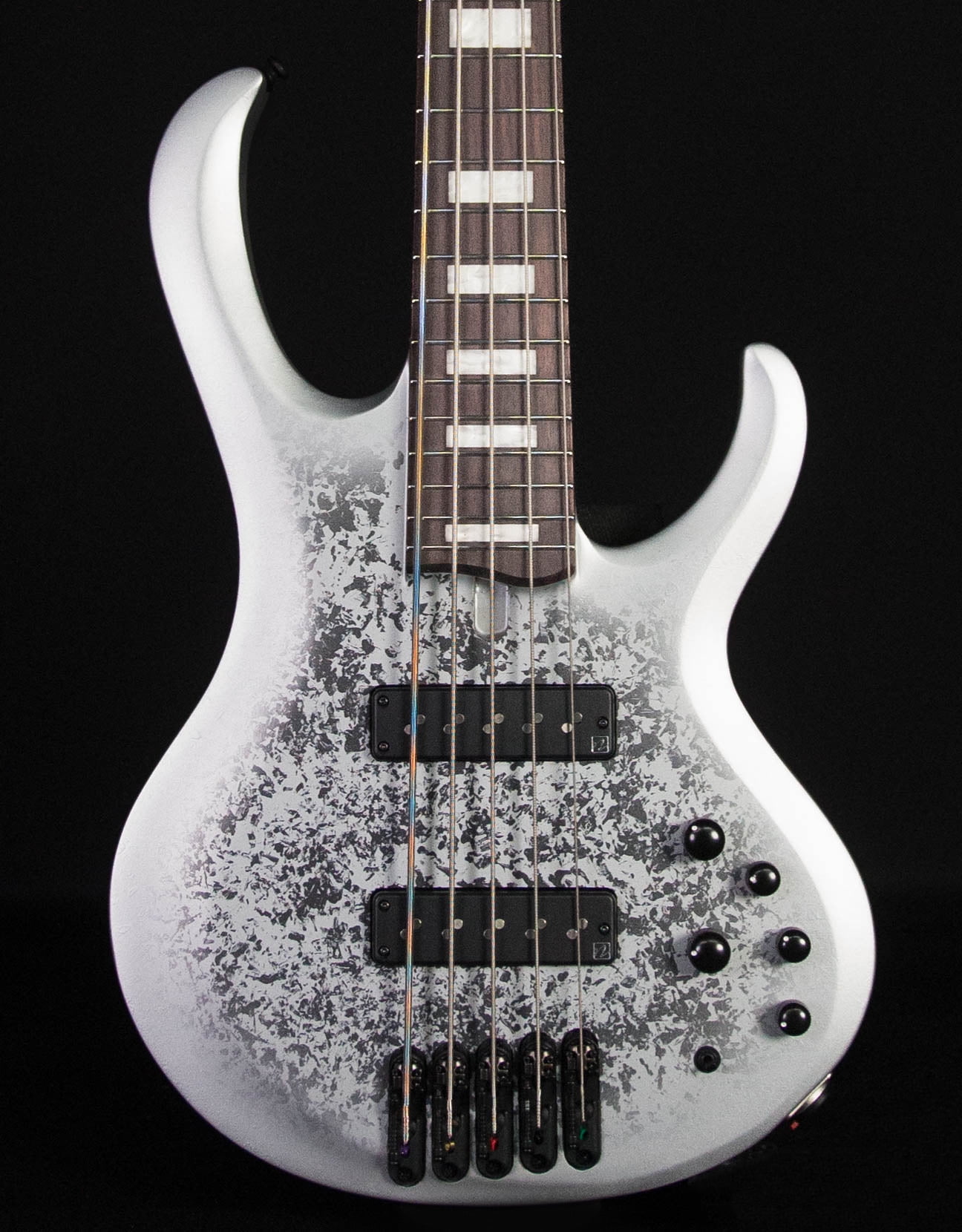 Limited BTB25TH5 5-String Bass, Silver Blizzard Matte - Walmart.com