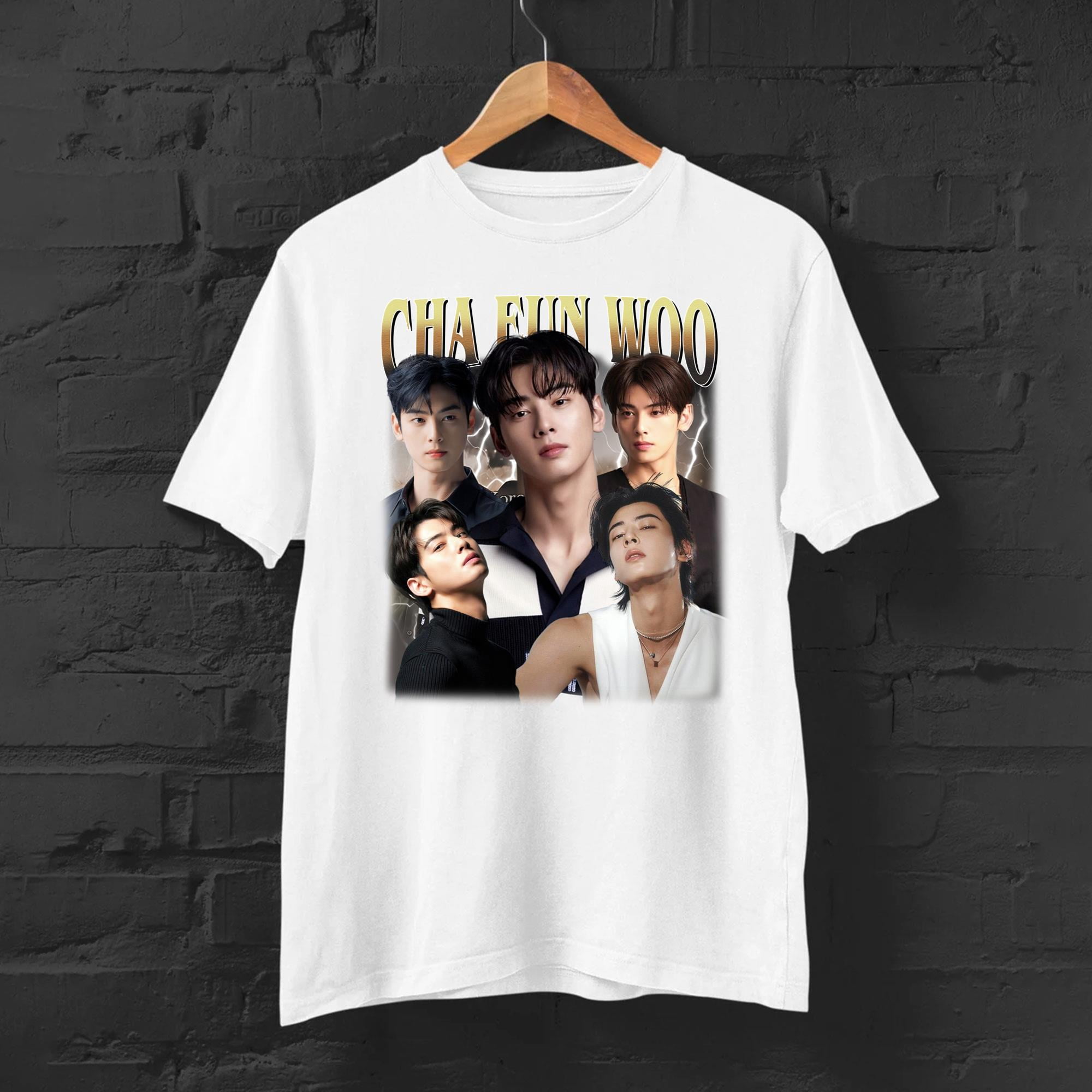 Limited Cha Eun Woo Astro Korean Pop Tshirt Vintage Unisex Shirt ...