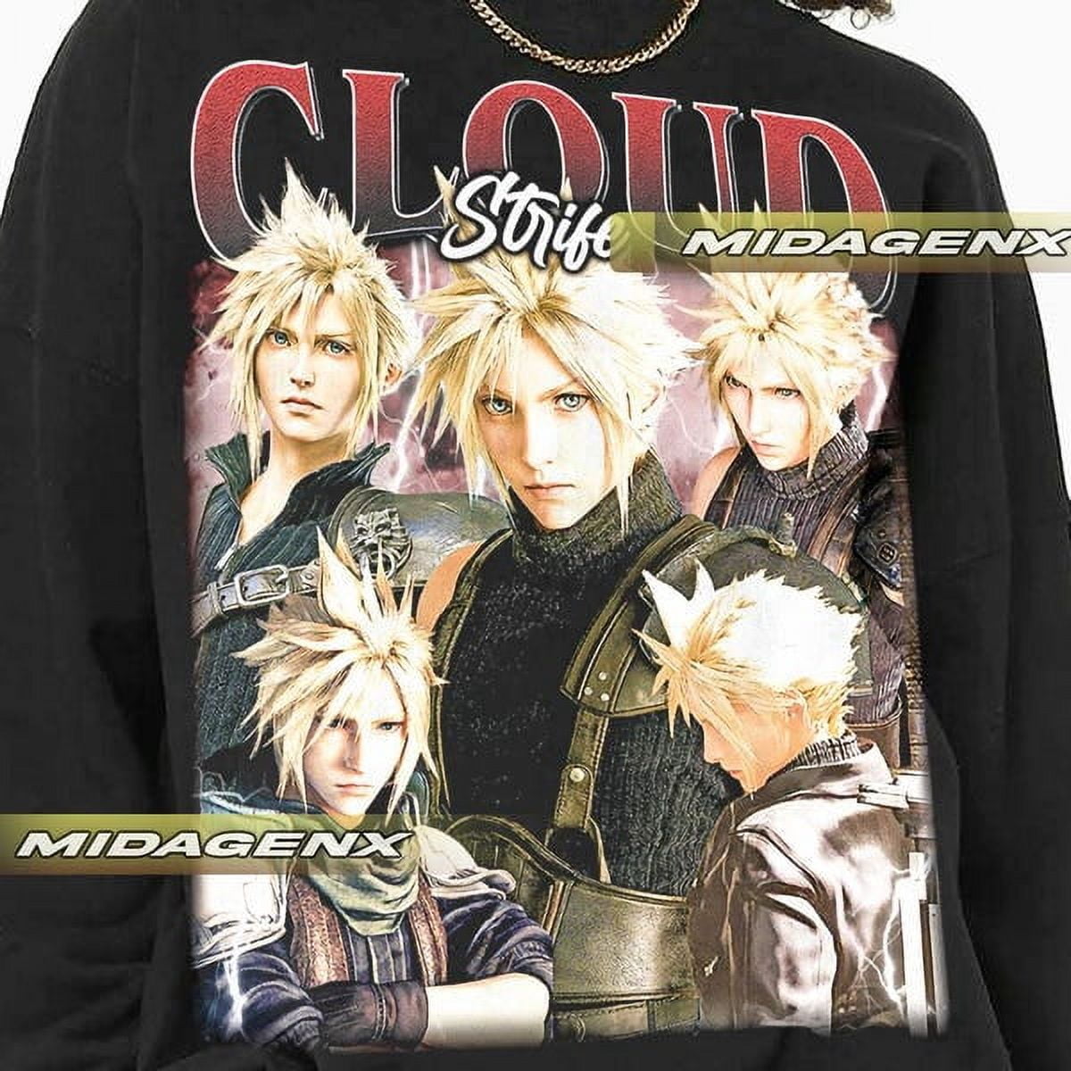 Limited Cloud Sweatshirt, Final Fantasy Gift For Woman and Man Unisex ...