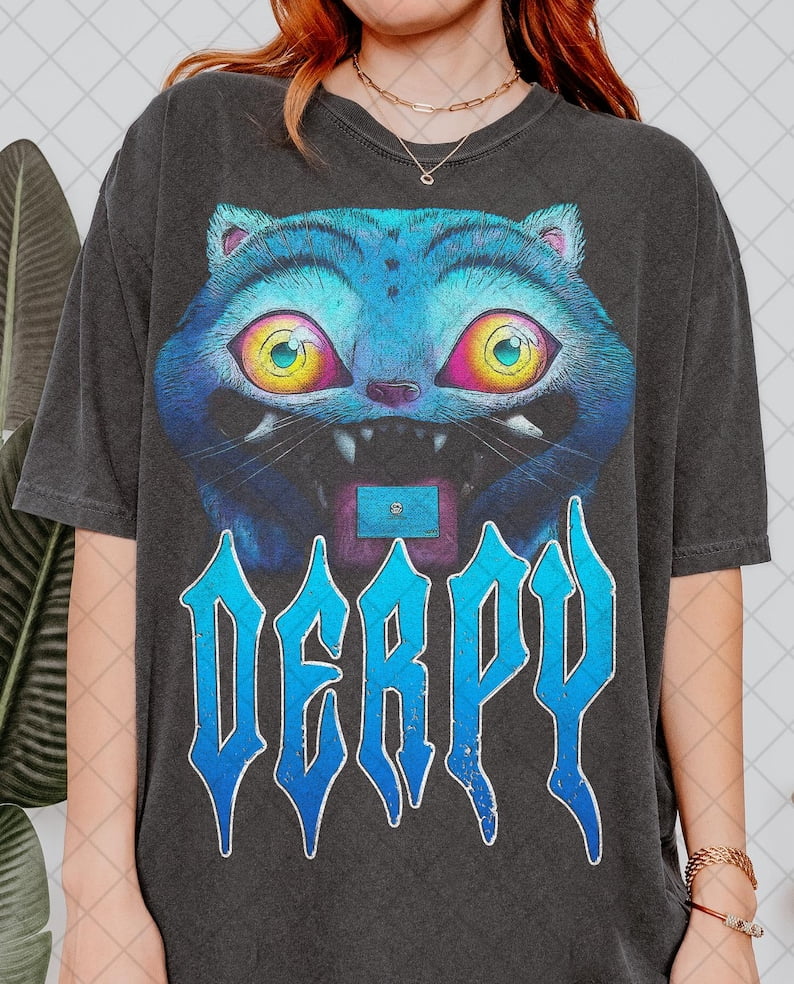 Limited Comfort Colors Derpy T-Shirt, Derpy Kpop Demon Hunter Bootleg ...