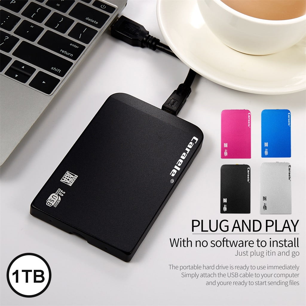 Limited Deal, 1tb External Hdd, Metal Enclosure Usb 3.0 Portable Hard ...