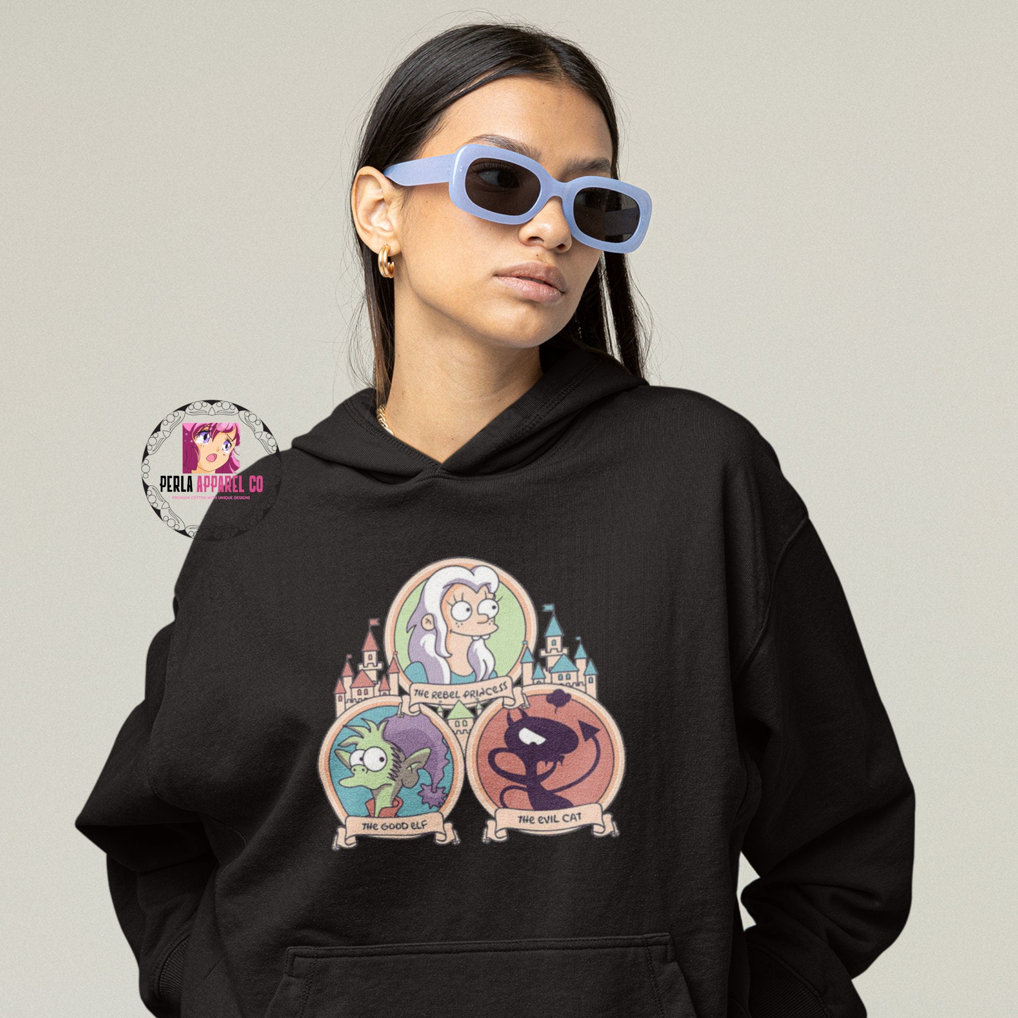 Limited Disenchantment Tshirt - Disenchantment Cartoon Shirt ...