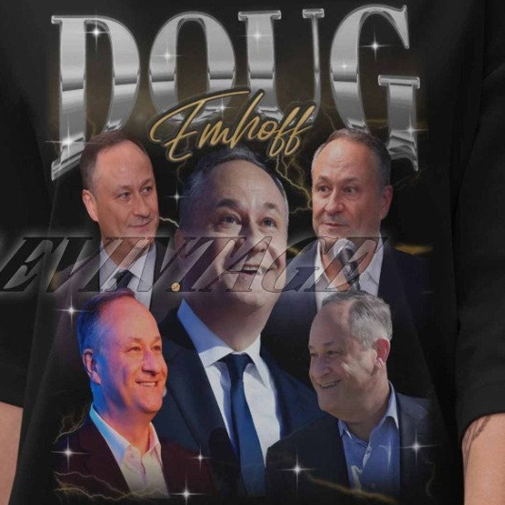 Limited Doug Emhoff Vintage T Shirt Doug Emhoff Future First Gentleman Doug Emhoff Bootleg
