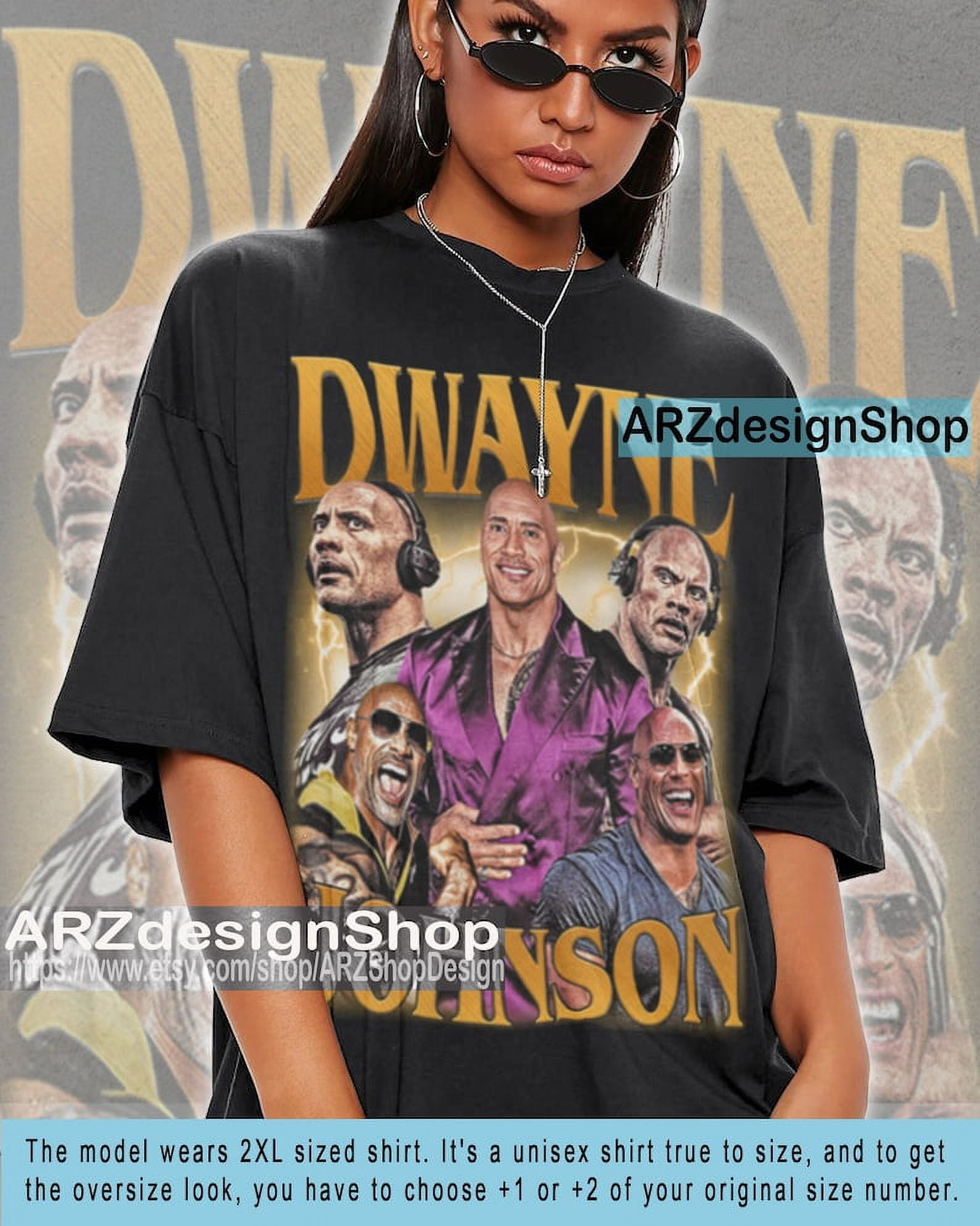 Limited Dwayne Johnson Shirt - Walmart.com