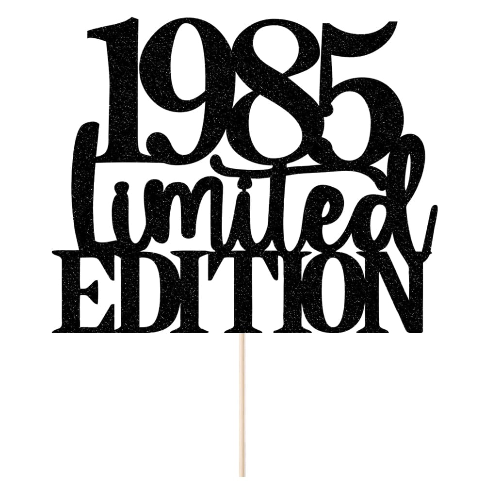 Limited EDITION 1985 cake topper 40th AIS1 birthday happy birthday cake ...
