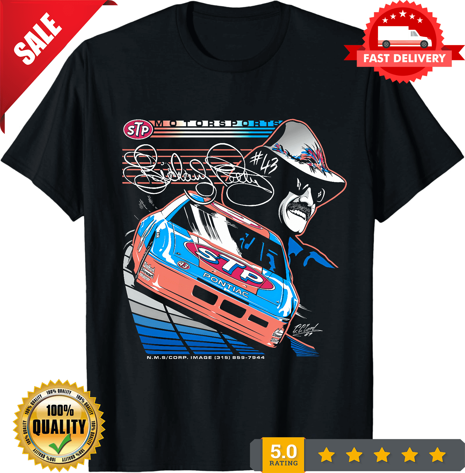 Limited EDITION Richard Petty The King Racing The Mean Shirt Black ...