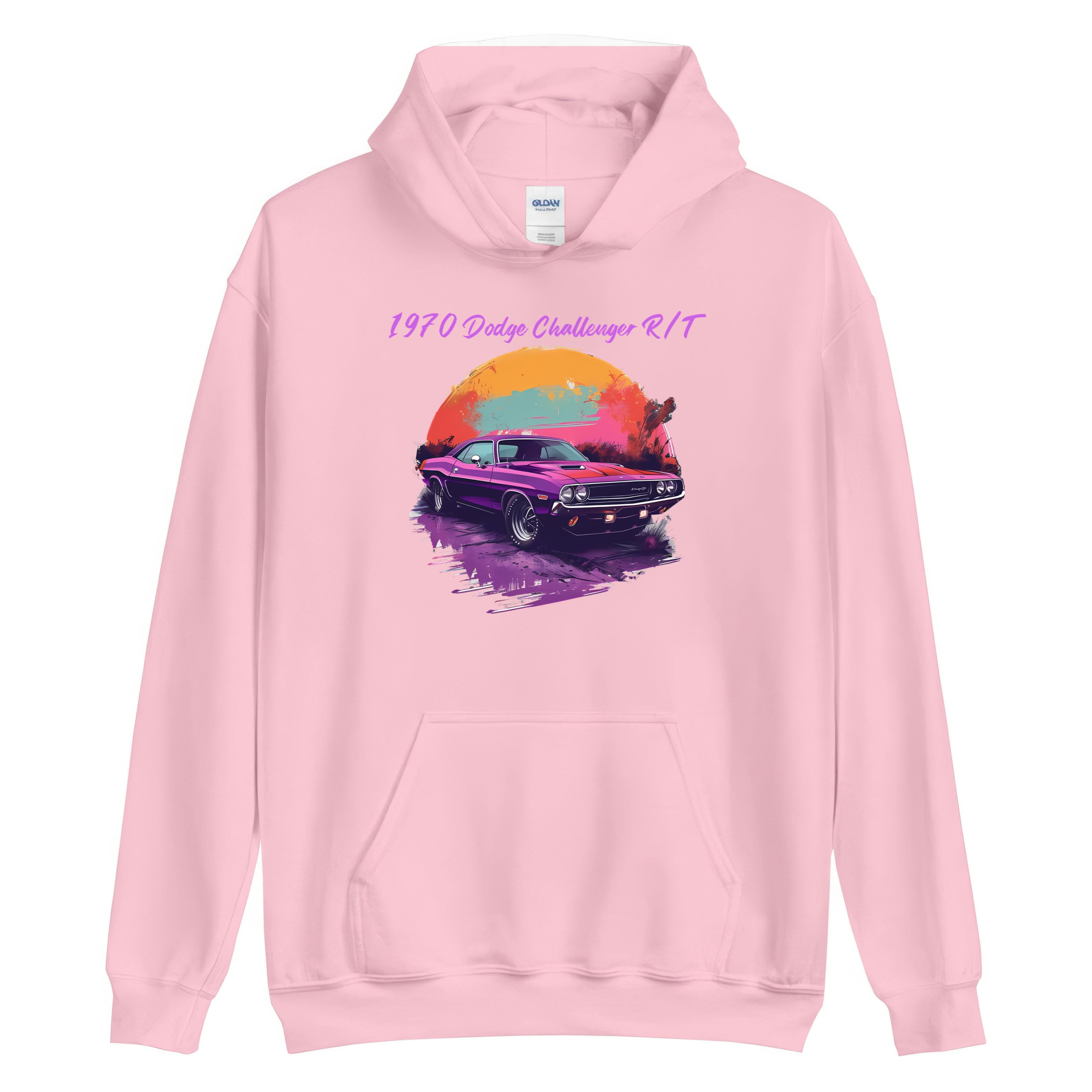 Limited Edition 1970 Dodge Challenger RT Purple Muscle Car Thoodie ...