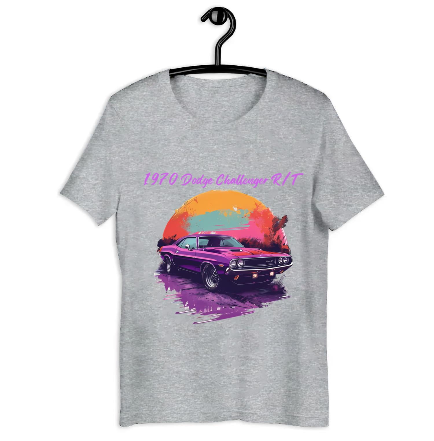 Limited Edition 1970 Dodge Challenger RT Purple Muscle Car Tshirt, mens ...
