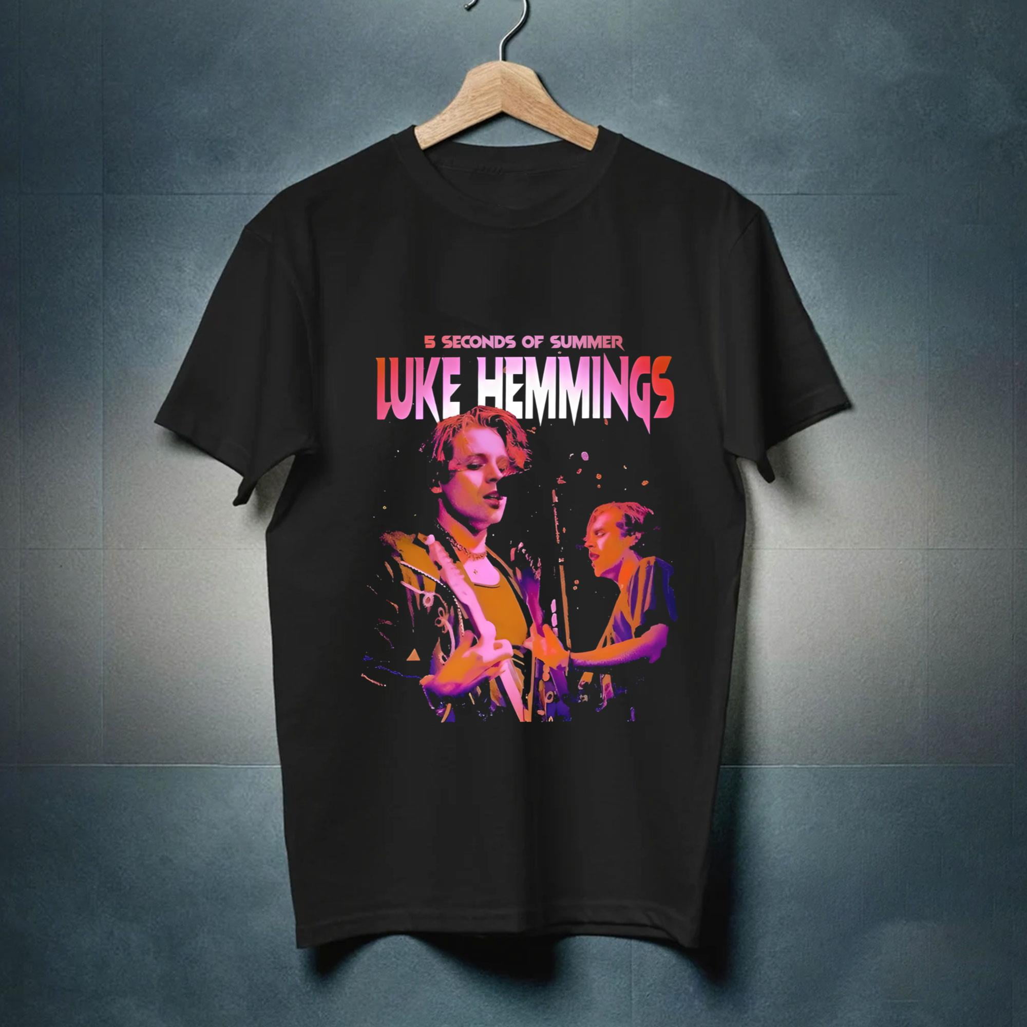 Limited Edition 2023 Luke Hemmings Tour T-Shirt, Miracle T-Shirt, 5sos ...