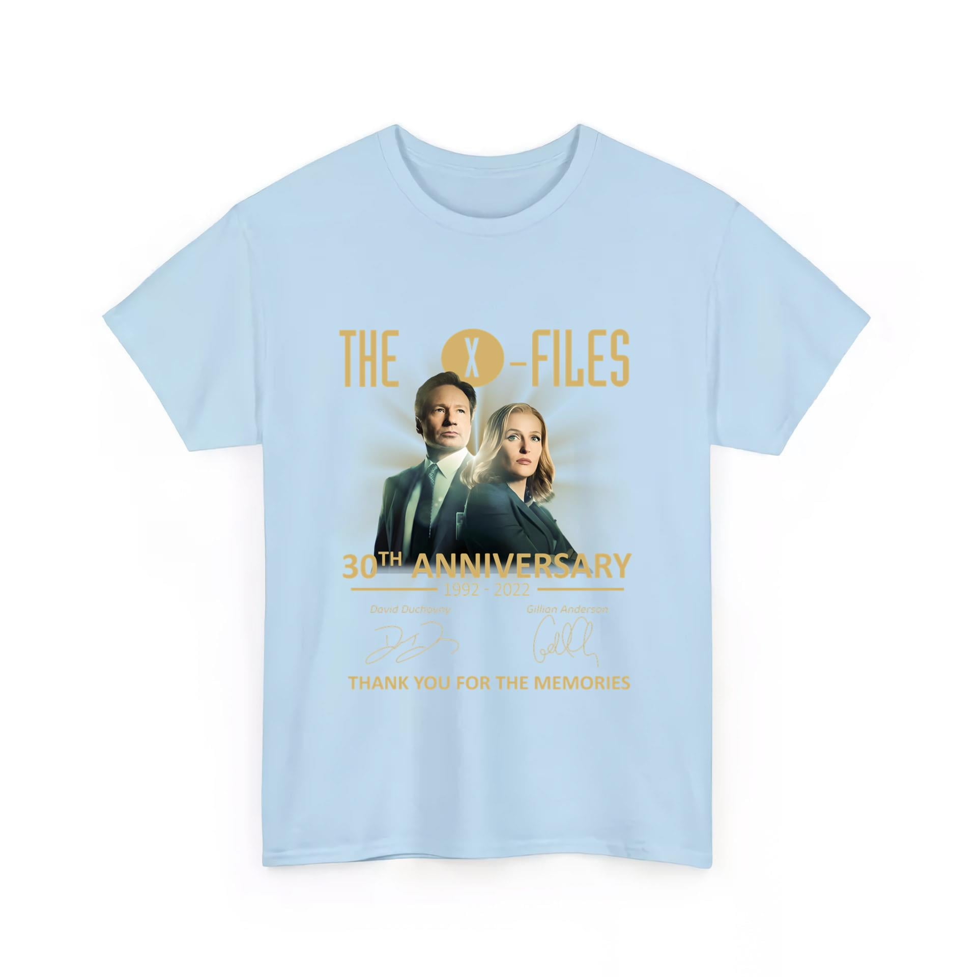 Limited Edition 30 Years Anniversary The X-files shirt Classic Black S ...