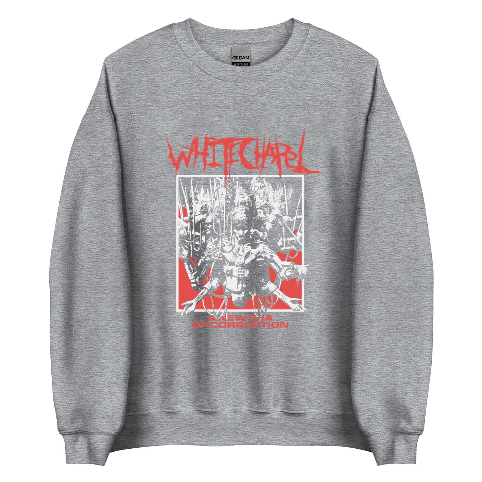 Limited Edition A New Era of Corruption Whitechapel Rock Band Black sweatshirt MY169-TH35926 ...