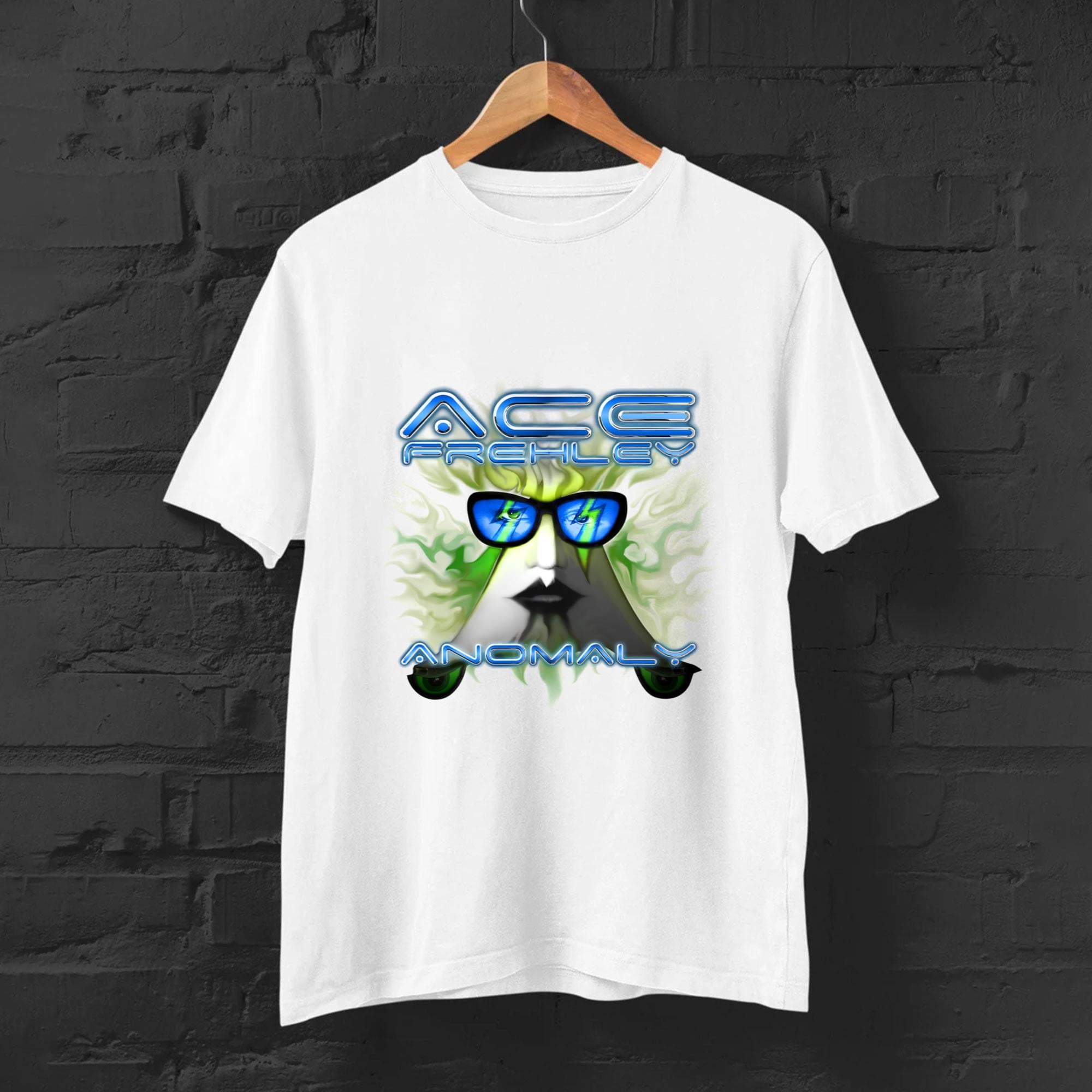 Limited Edition Ace Frehley Anomaly v7 T-shirt black hard rock heavy ...