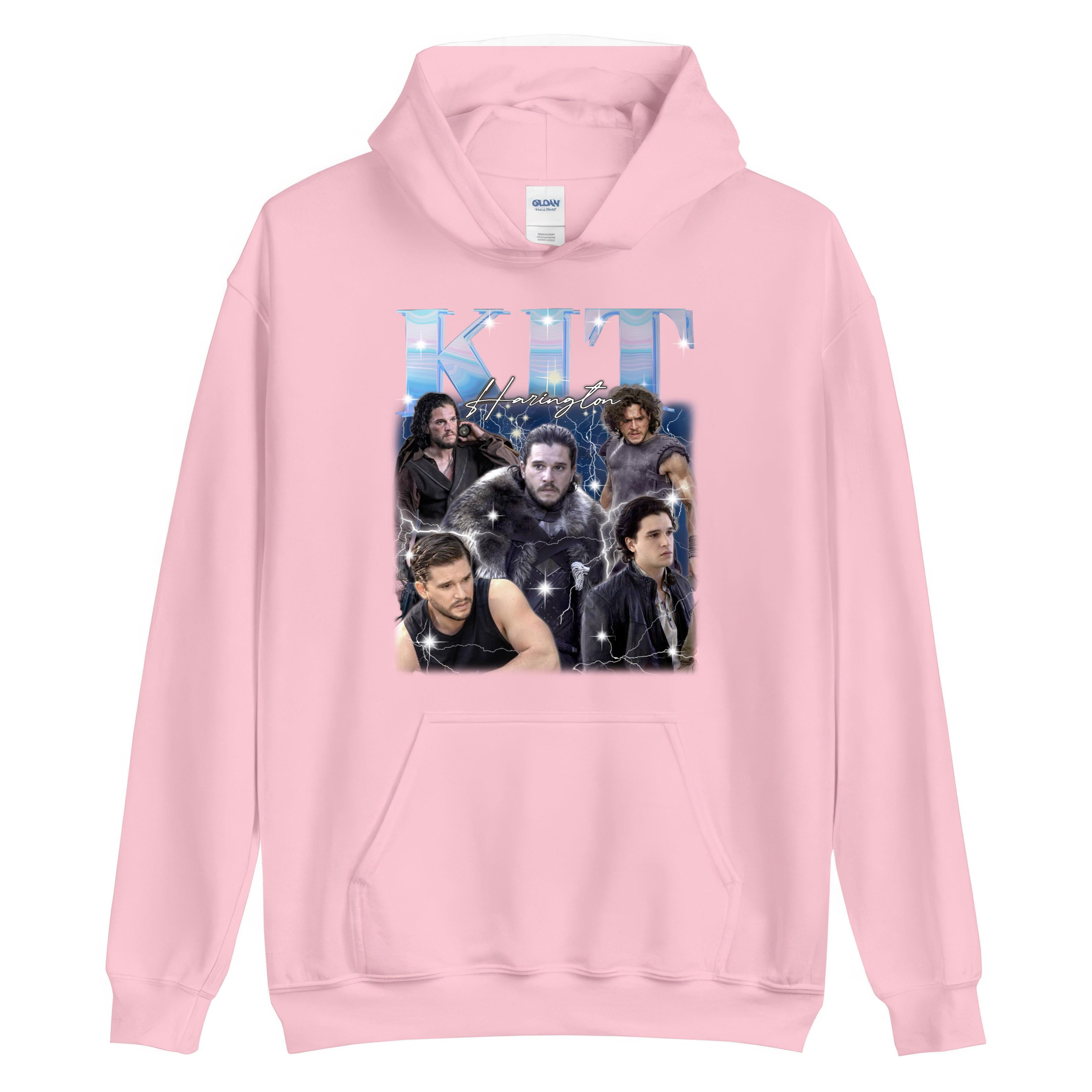 Limited Edition Actor KIT HARINGTON hoodie Kit Harington Homage Fan s ...