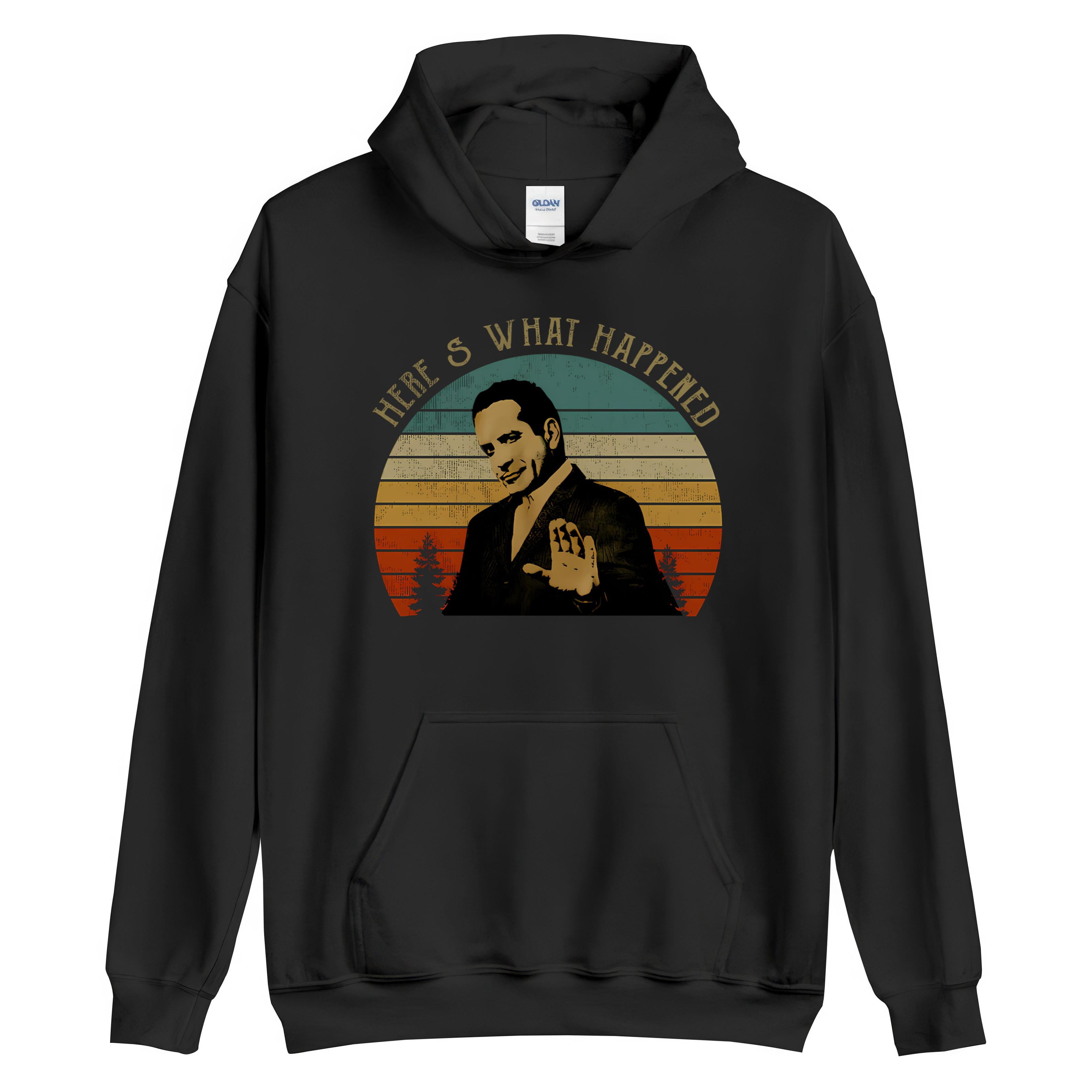 Limited Edition Adrian Monk hoodie, Here What Happened hoodie, Monk TV ...