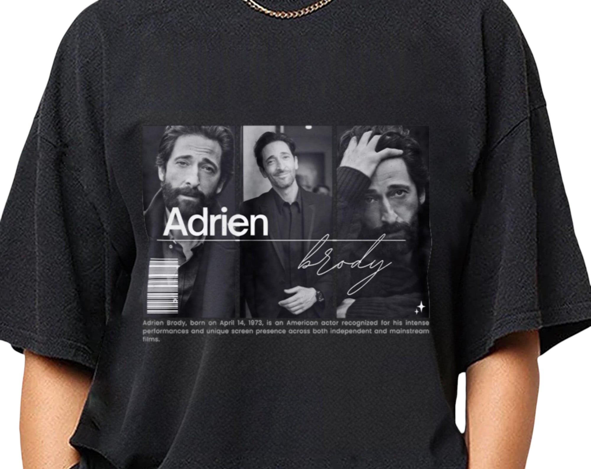 Limited Edition Adrien Brody T-Shirt, Sweatshirt And Hoodie, Exclusive ...