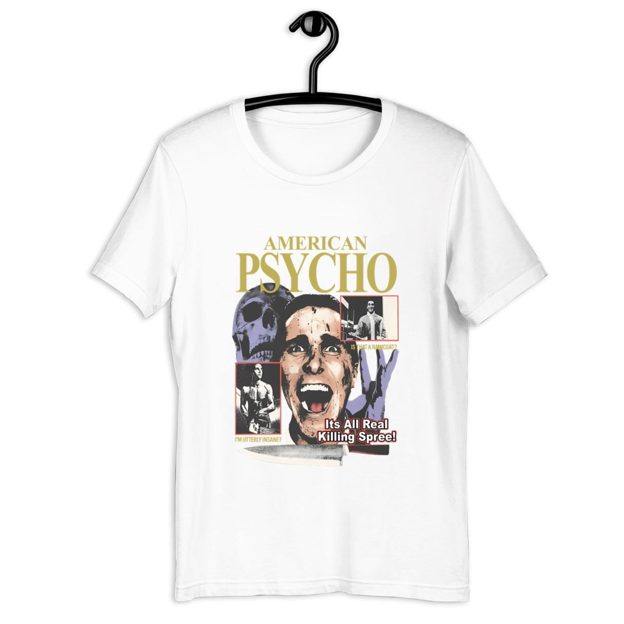 Limited Edition American Psycho Graphic Shirt, Retro Horror Movie ...