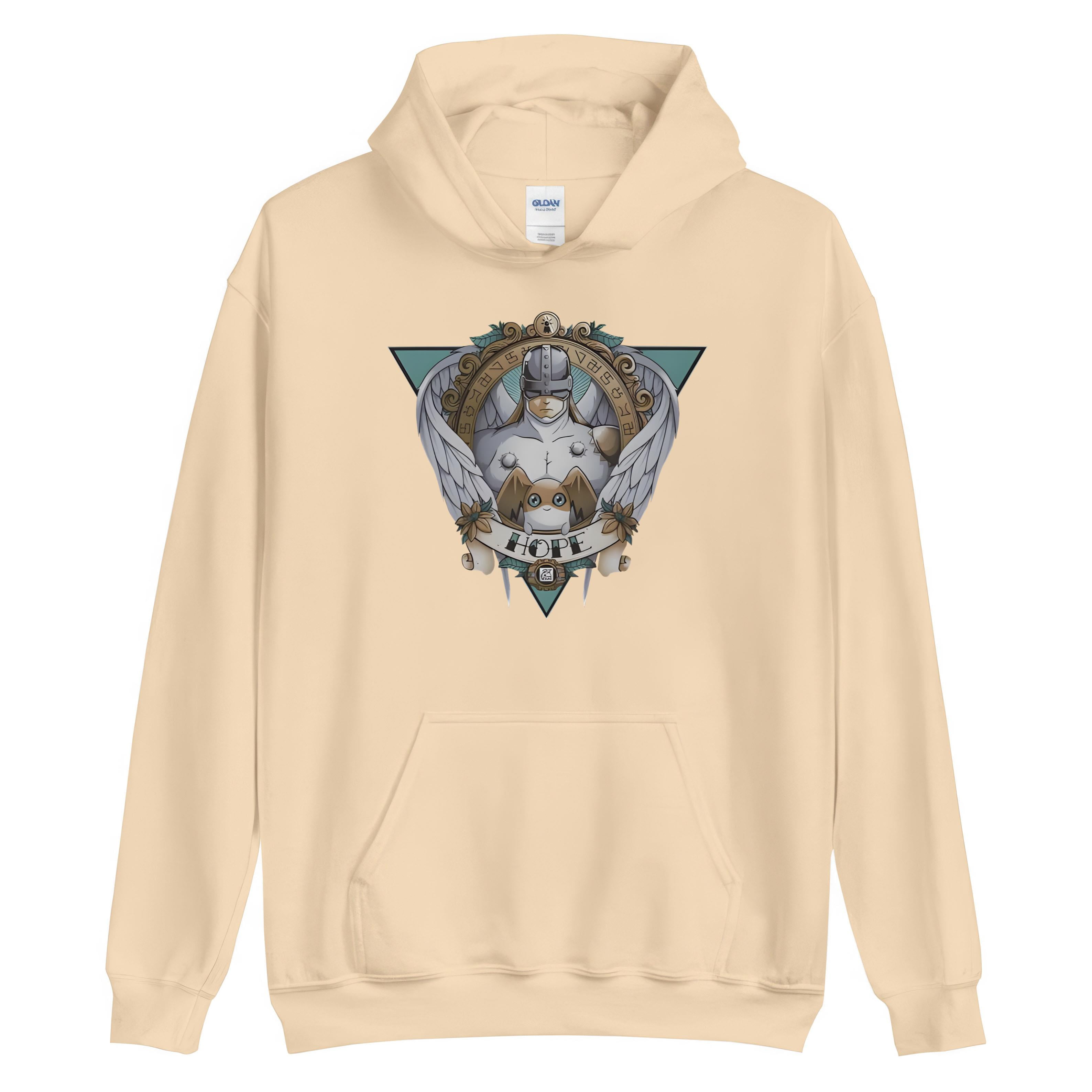 Limited Edition Angemon hoodie, Digimon of Hope, Angel Wings , Patamon ...