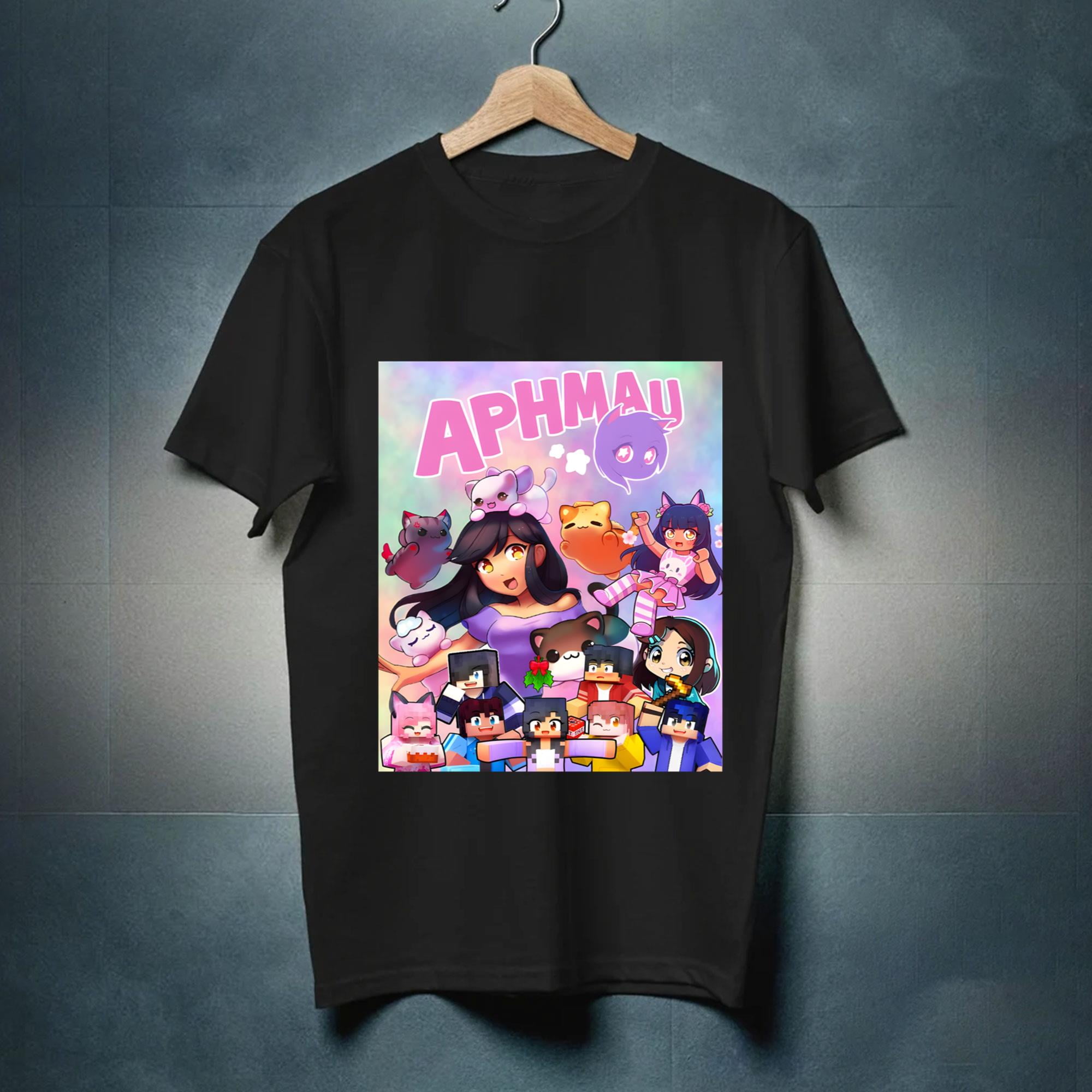 Limited Edition Aphmau T shirt, Meemeows Aphmau cat shirt, Youtuber ...
