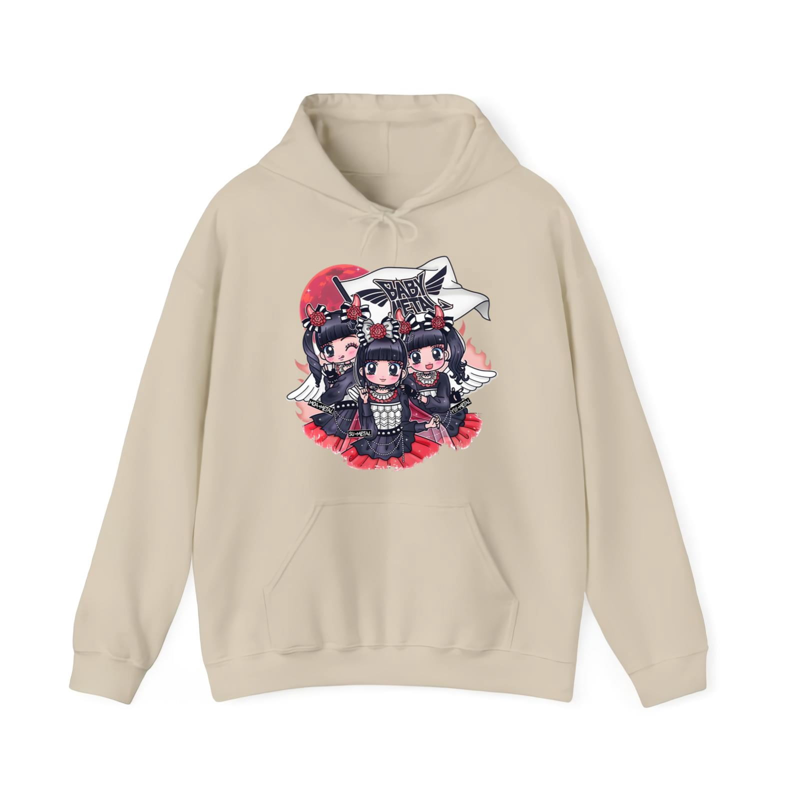 Limited Edition Babymetal Chibi T hoodie Girl Boy Kawaiian hoodie S ...