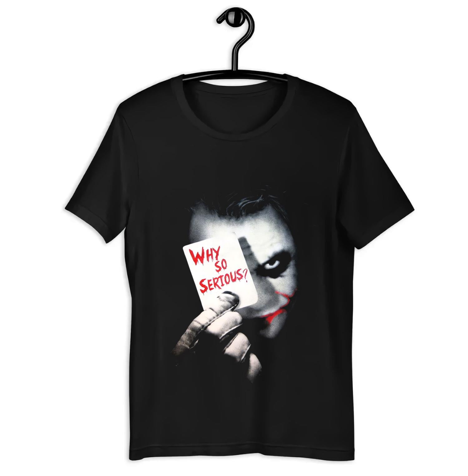 Limited Edition Batman Men's Joker Why So Serious T-shirt-TH39169 ...