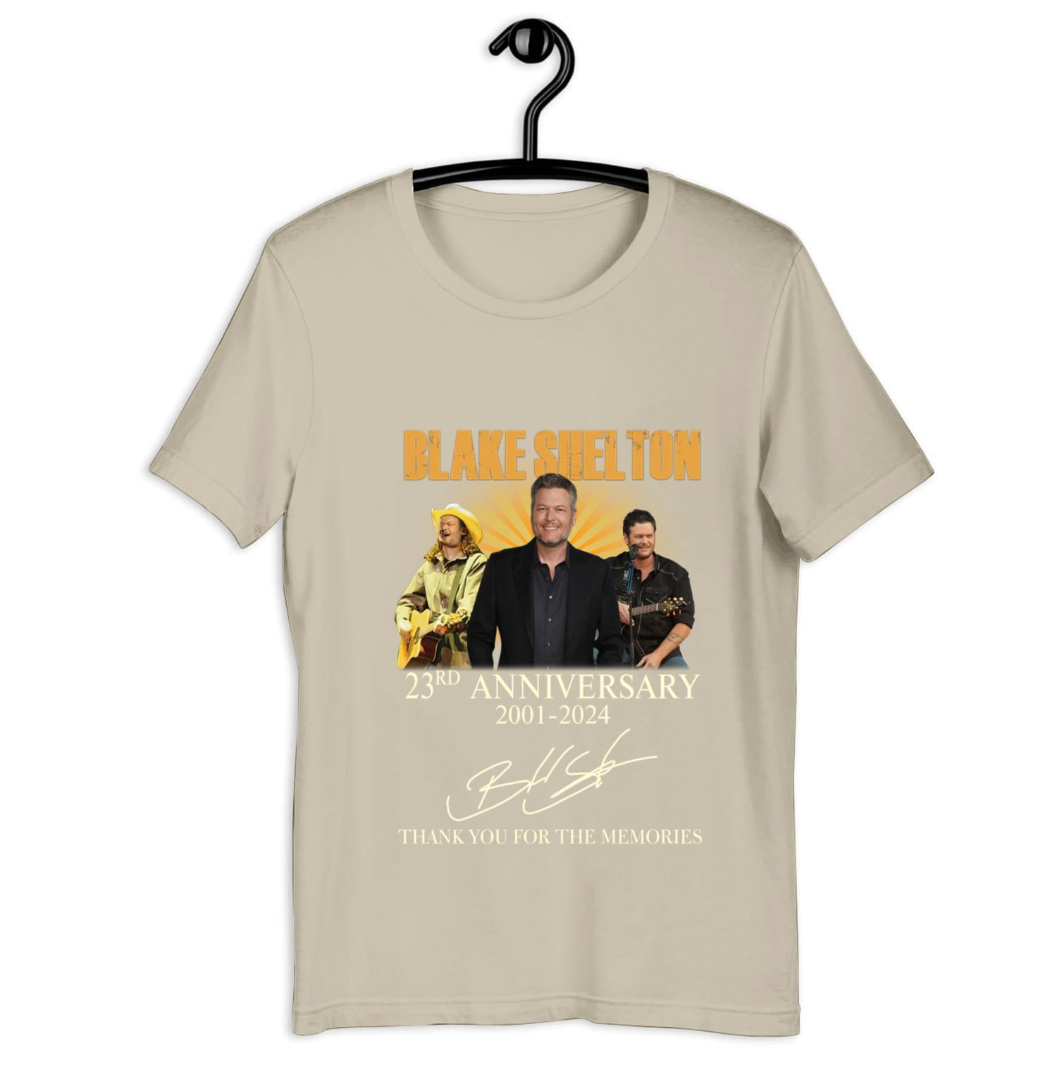 Limited Edition Blake Shelton 33rd Anniversary shirt, Signature Blake ...