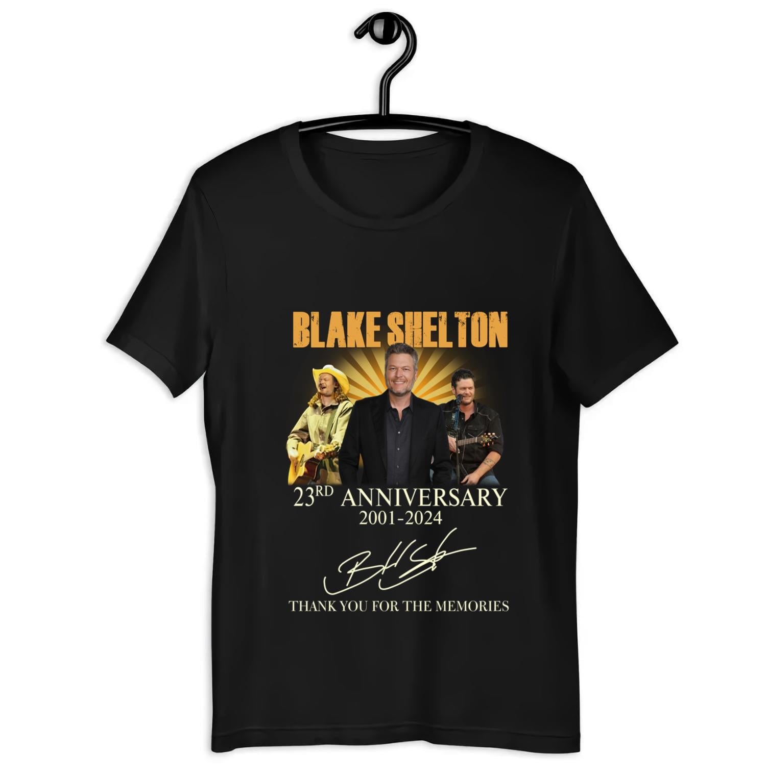 Limited Edition Blake Shelton 33rd Anniversary shirt, Signature Blake ...