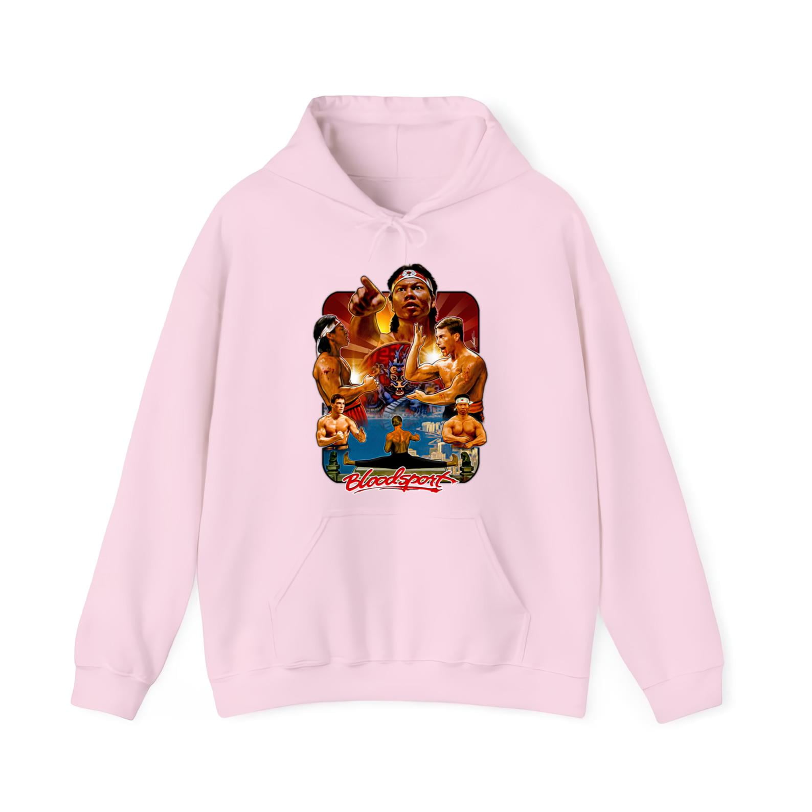 Limited Edition Bloodsport Movie Jean Claude Van Damme T hoodie Heavy ...