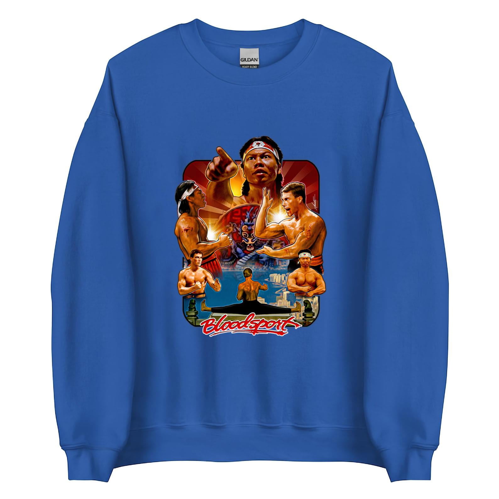 Limited Edition Bloodsport Movie Jean Claude Van Damme T sweatshirt ...