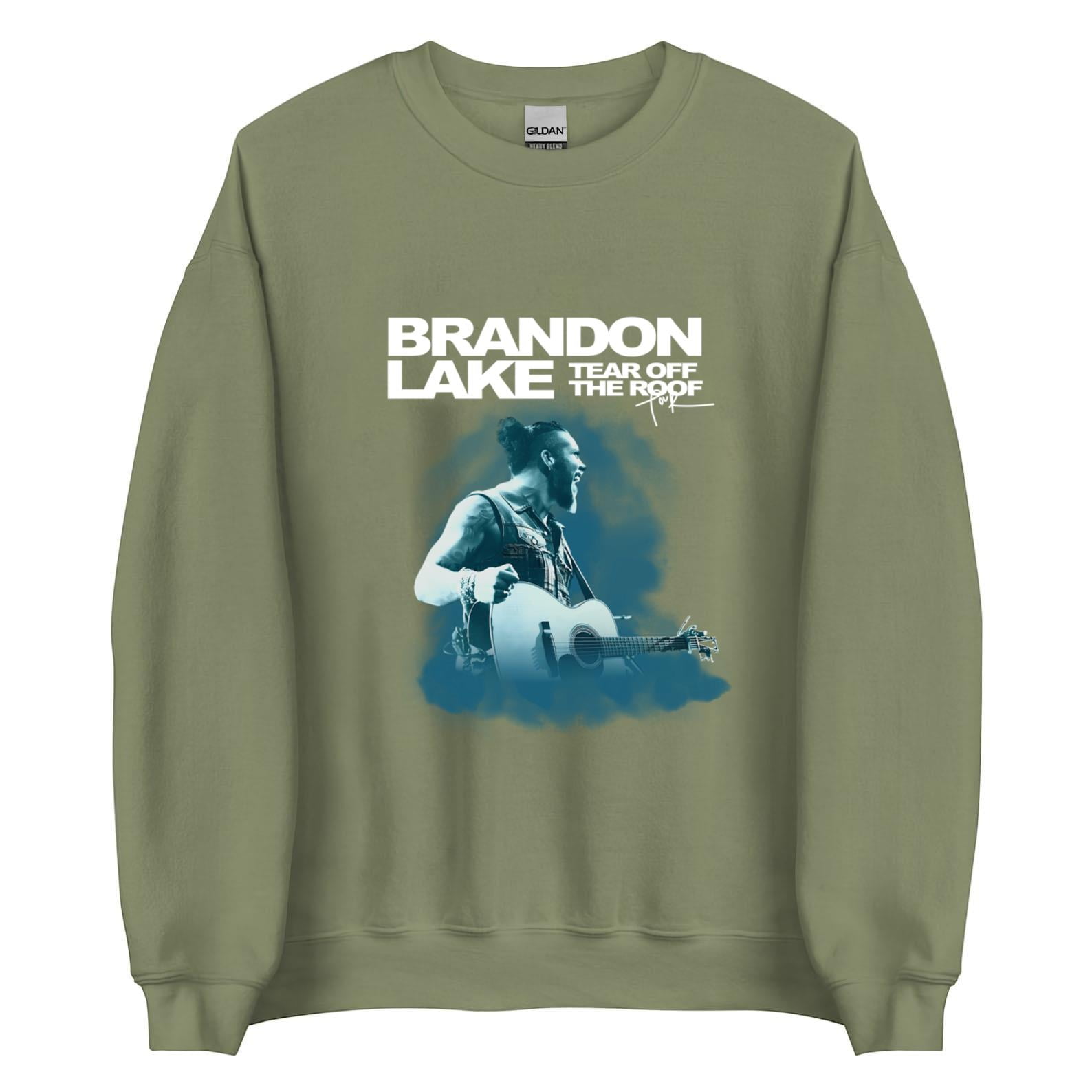 Limited Edition Brandon Lake Tear Off The Roof Tour 2024 sweatshirt ...