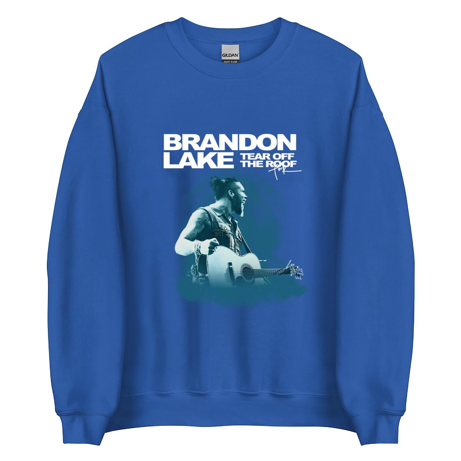 Limited Edition Brandon Lake Tear Off The Roof Tour 2024 sweatshirt, Brandon Lake Concert 2024 ...