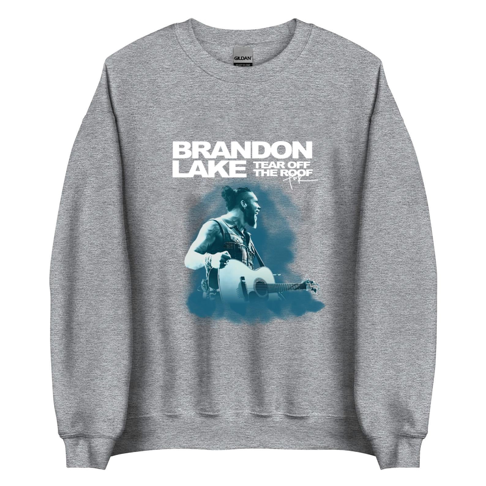 Limited Edition Brandon Lake Tear Off The Roof Tour 2024 sweatshirt ...