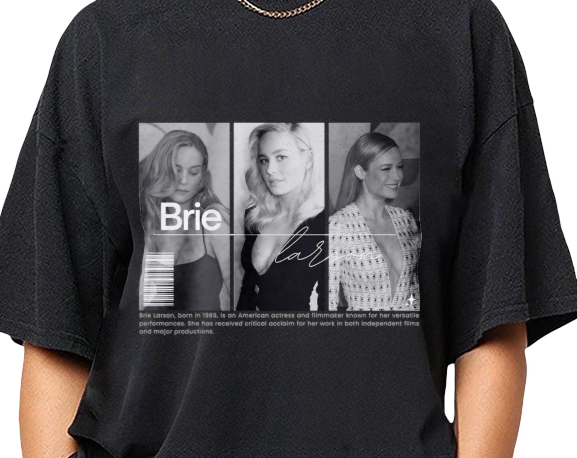 Limited Edition Brie Larson T-Shirt, Sweatshirt And Hoodie, Exclusive Fan Merch For Women And ...
